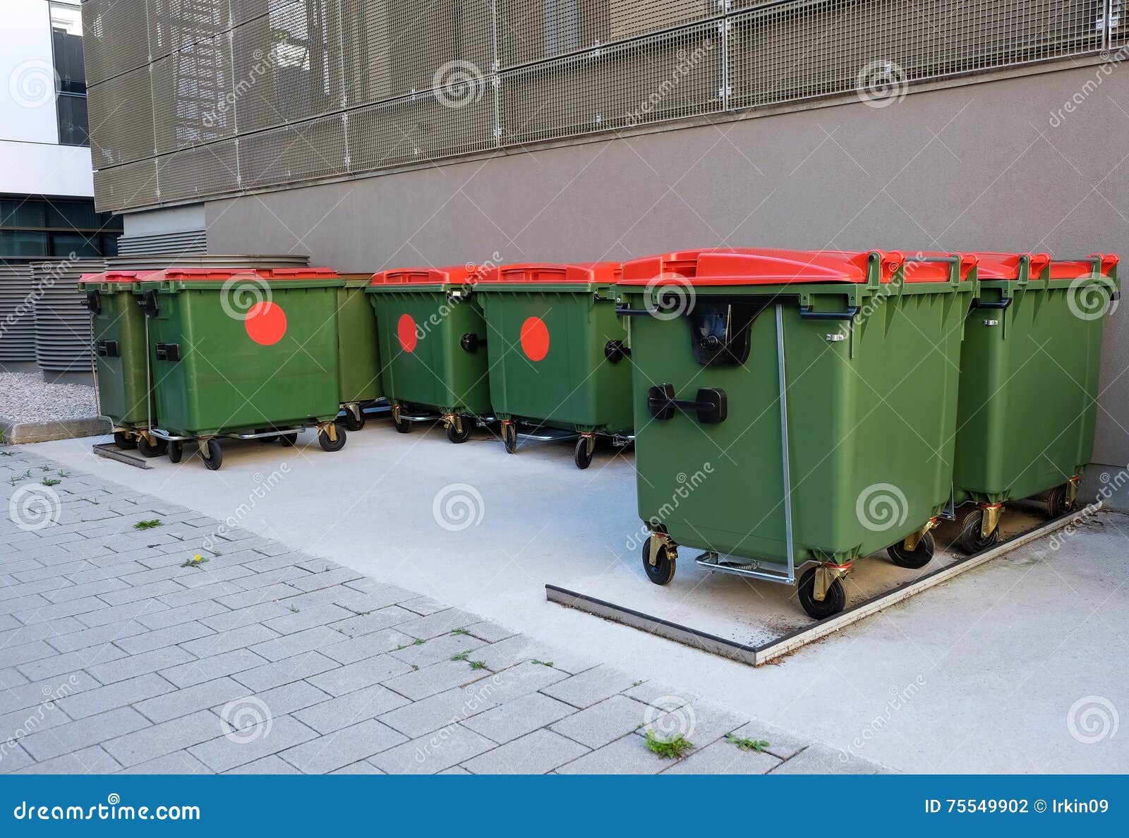 Garbage Bins Stock Image | CartoonDealer.com #51575293