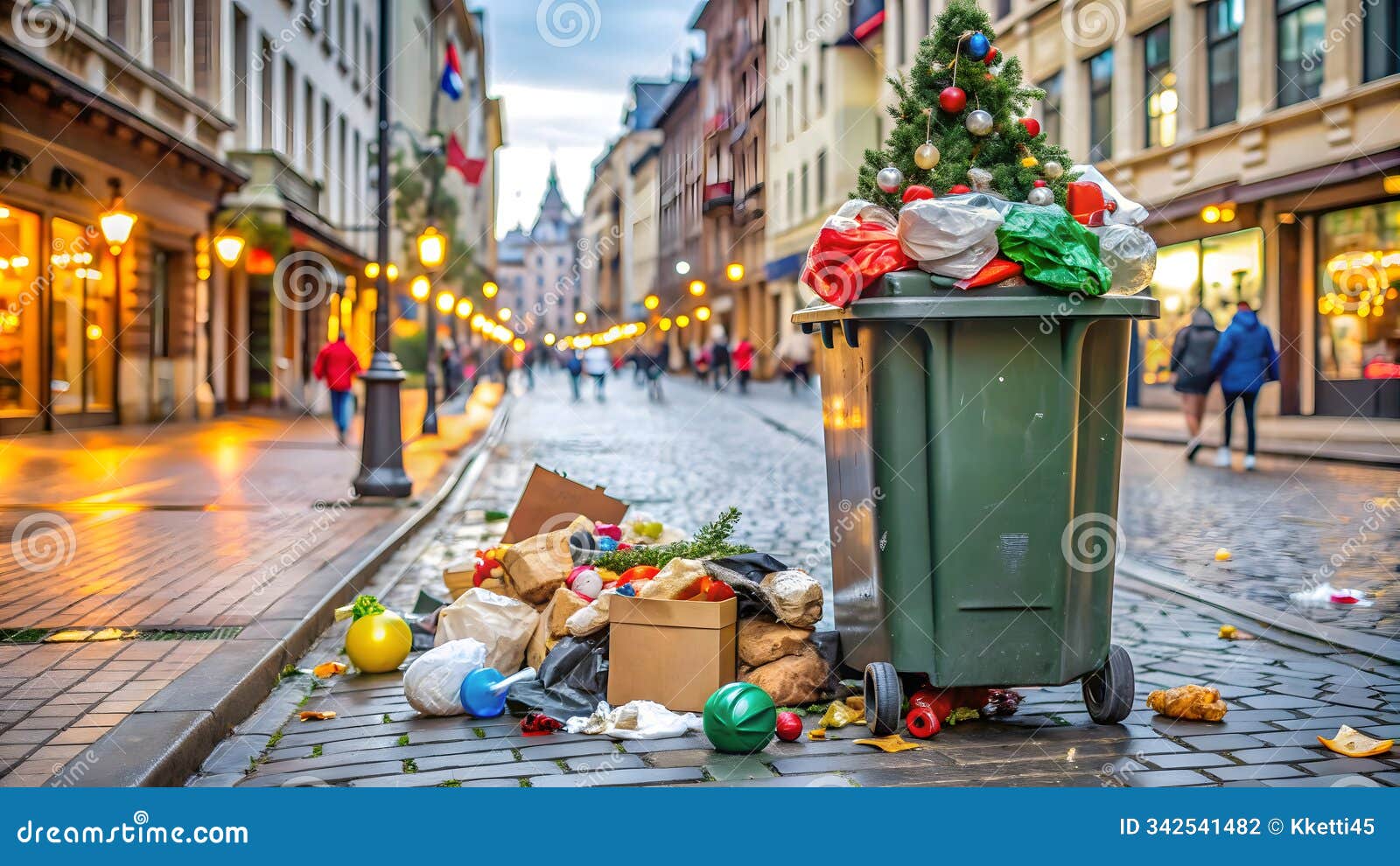 Tree With Recycling Sign Leaves Vector Illustration | CartoonDealer.com ...