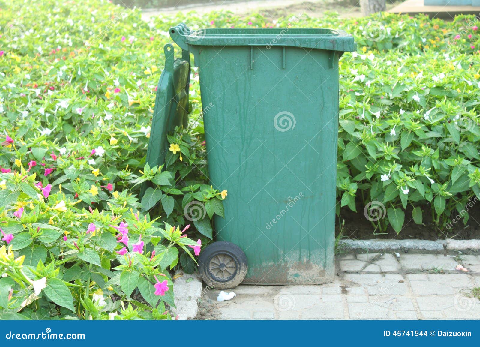 Garbage Can stock photo. Image of garden, conservation - 45741544