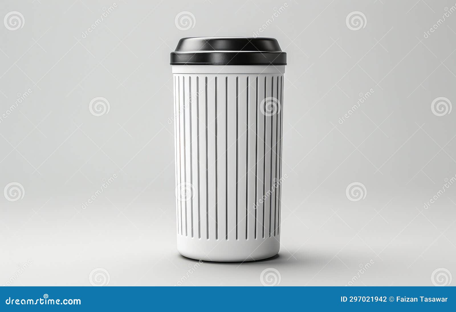 Garbage Can on Transparent Background -Generative Ai Stock Illustration ...