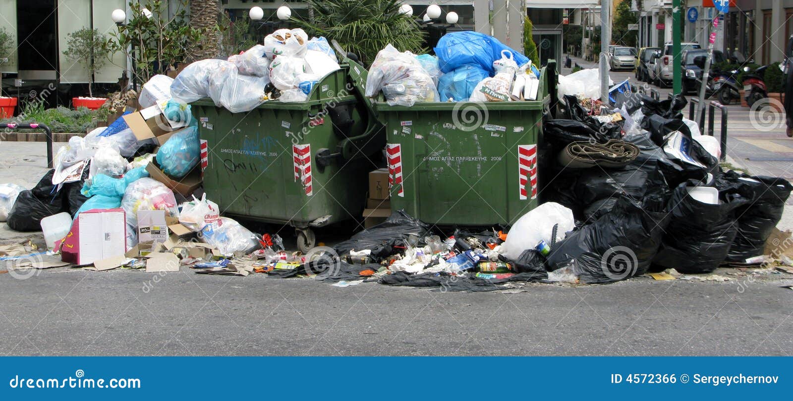 Garbage in city stock photo. Image of cleaning, nature - 4572366