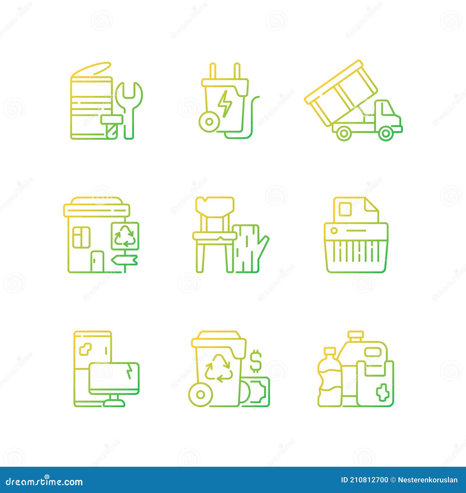 Waste To Energy Process Scheme With Labeled Description Steps Outline ...