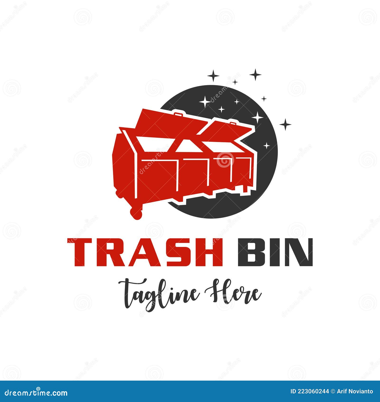 Garbage Collection Modern Logo Design Stock Illustration - Illustration ...
