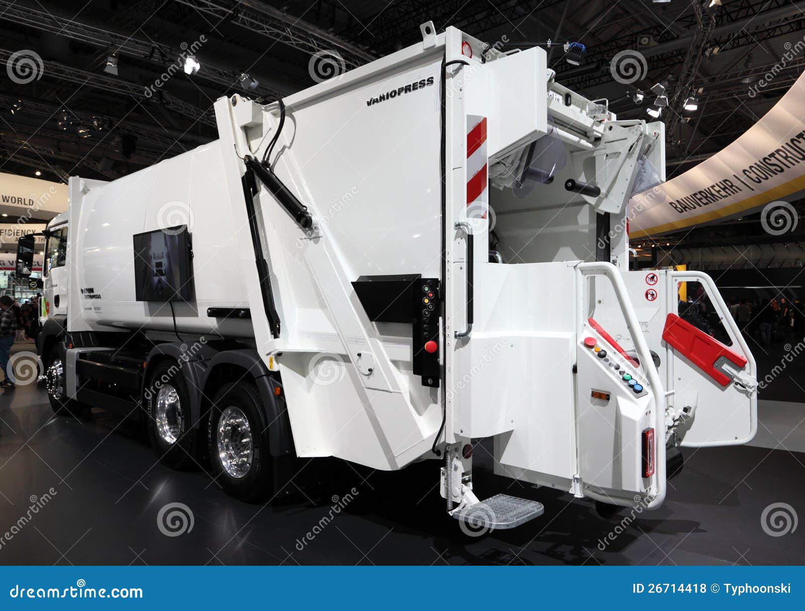Garbage Collection Truck editorial stock photo. Image of exhibition ...