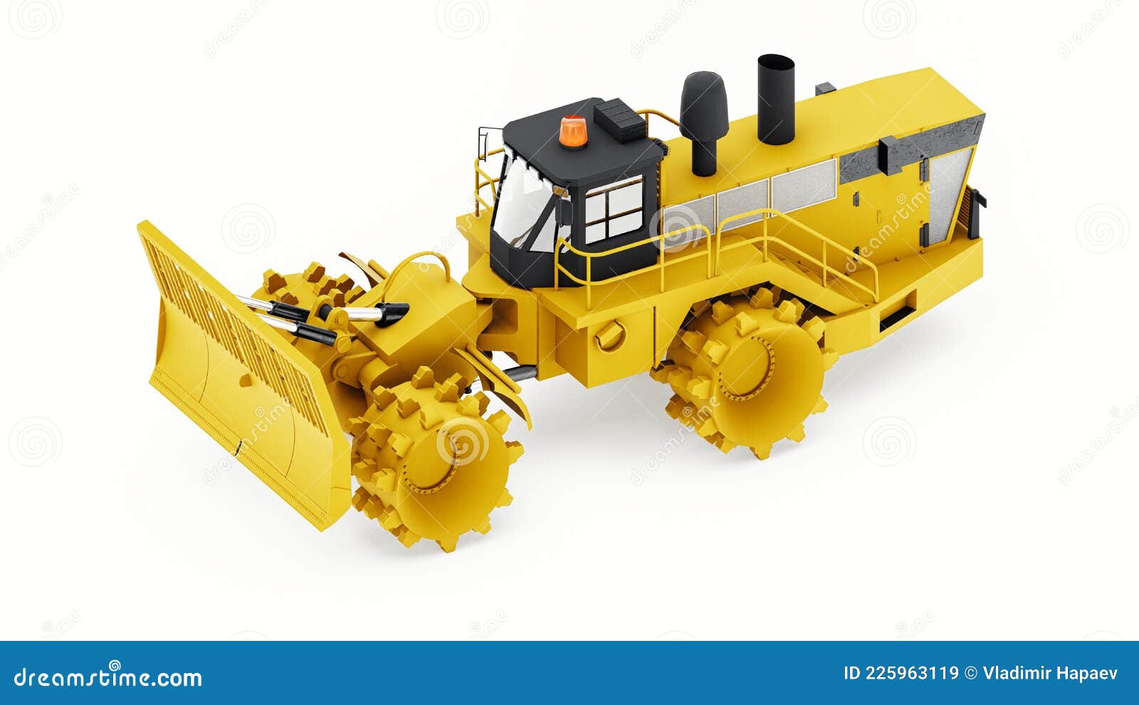 Garbage Compactor Truck Vector | CartoonDealer.com #5853785