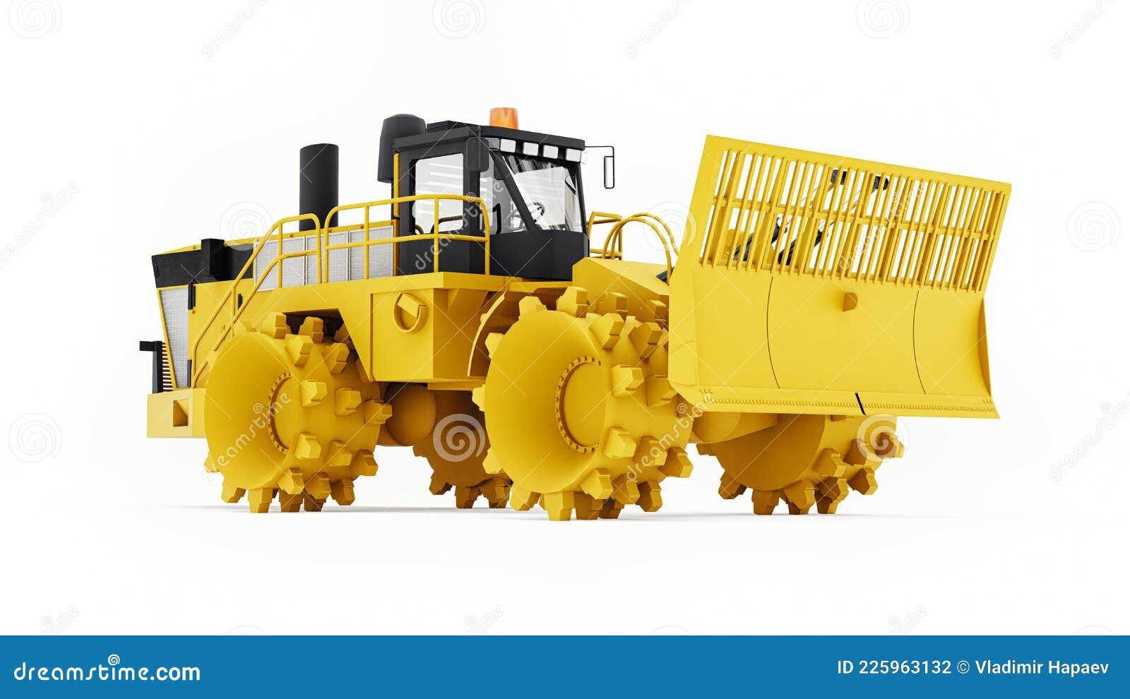 Garbage Compactor Truck Vector | CartoonDealer.com #5853785