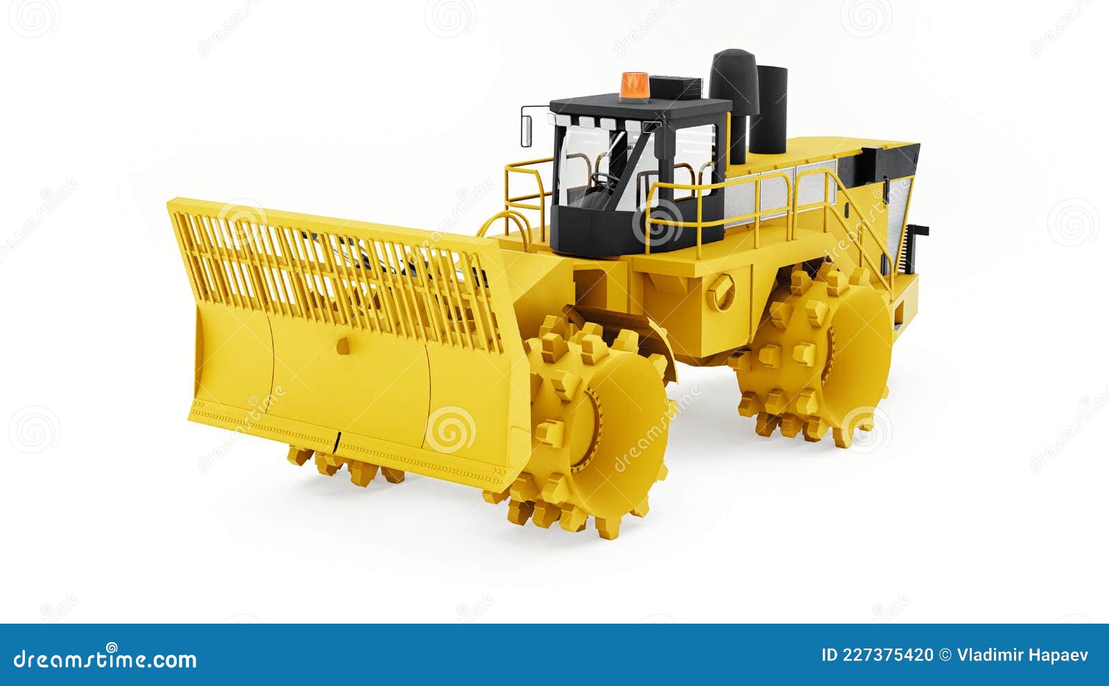 Garbage Compactor Truck Vector | CartoonDealer.com #5853785