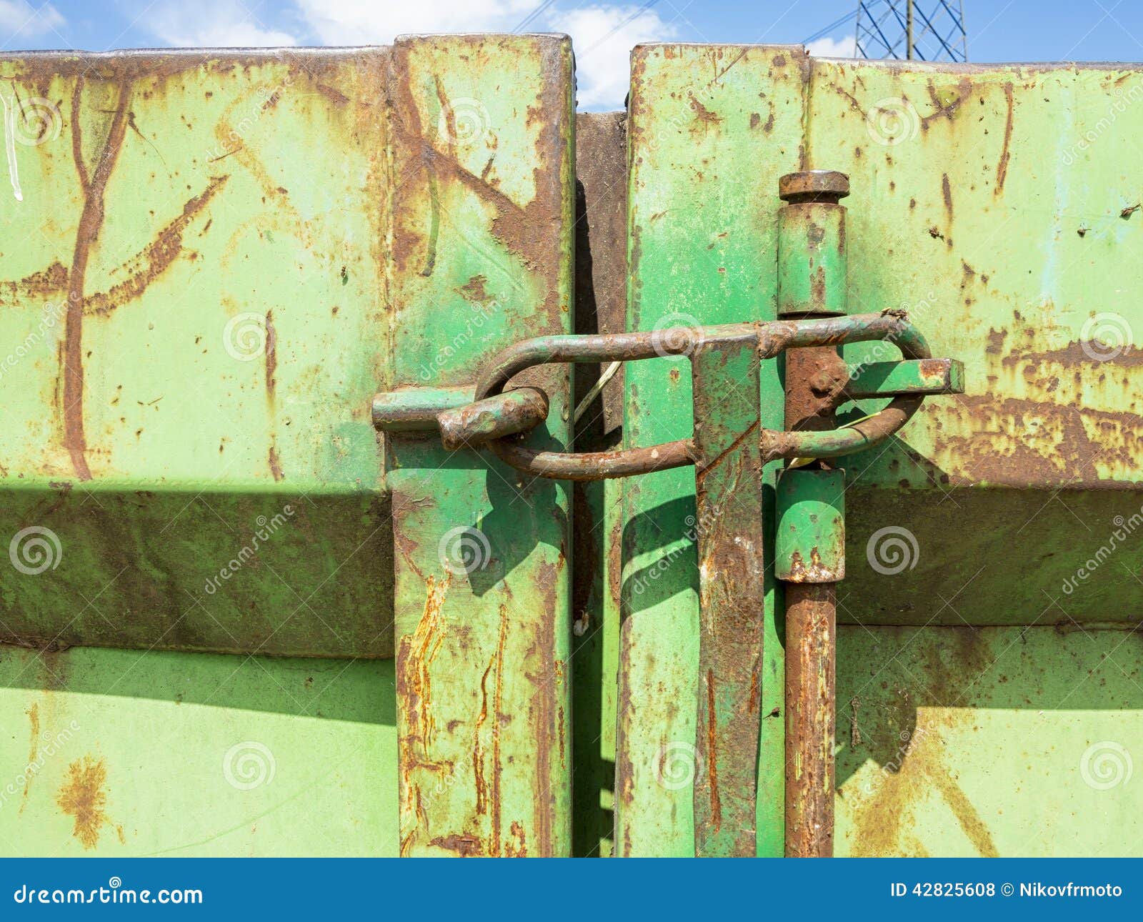 Garbage containers stock photo. Image of industry, skip - 42825608