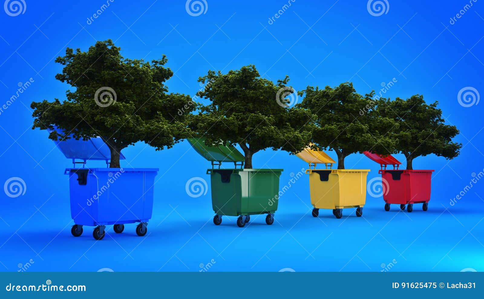 Garbage Bin Tree, Dog House Painting Road Signs ,sketches And Pencil ...