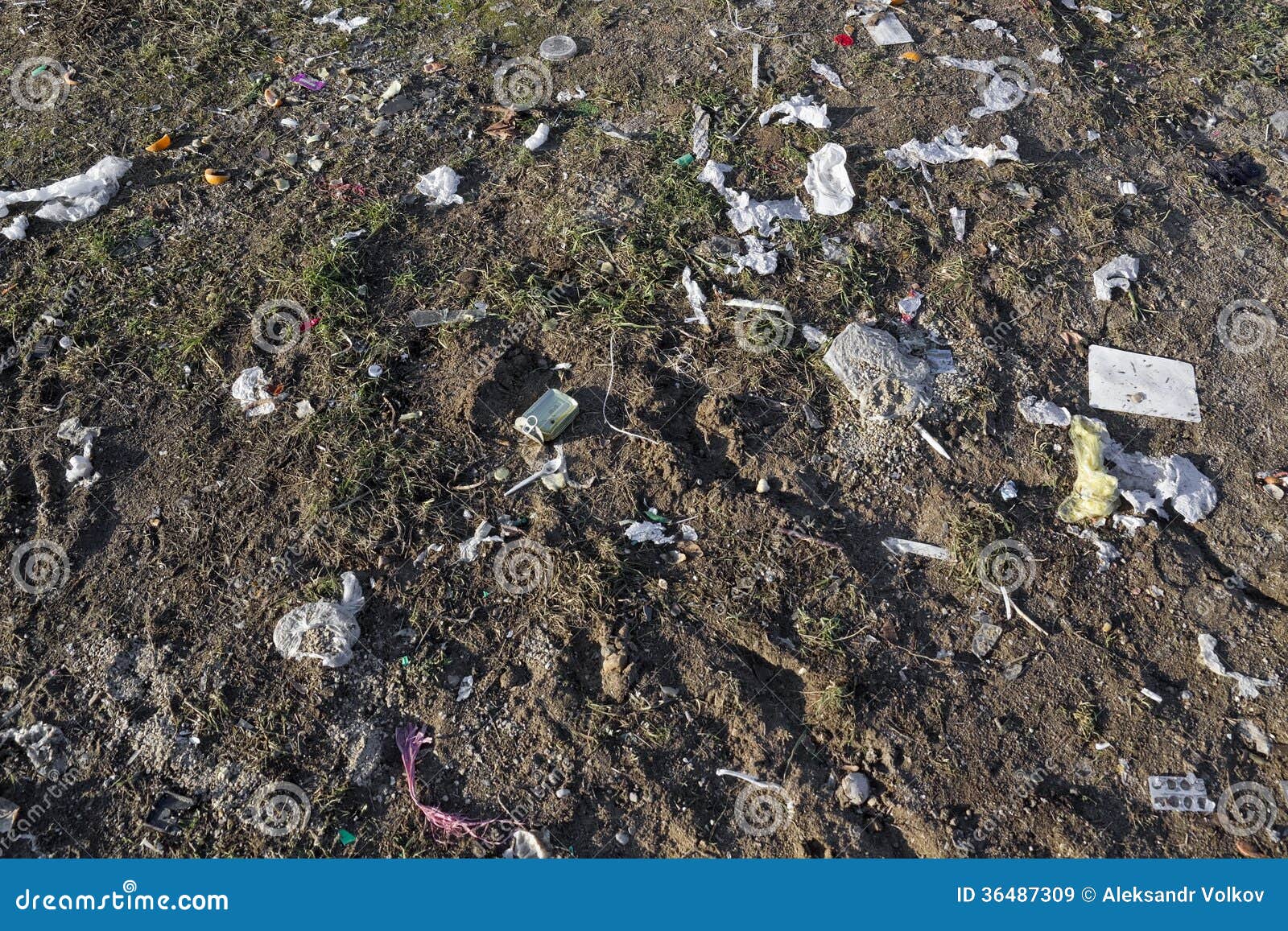 Seamless Trash Texture