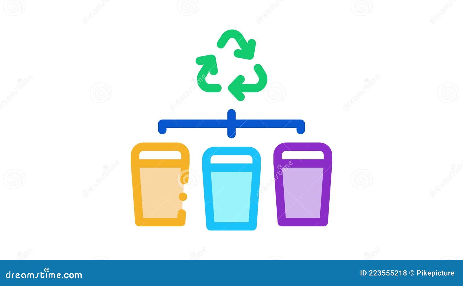 Garbage Distribution Icon Animation Stock Footage - Video of global ...