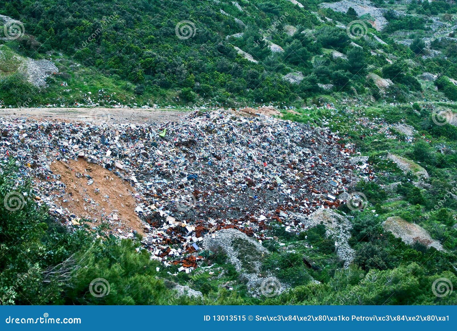Garbage dump stock image. Image of pollution, imprudent - 13013515
