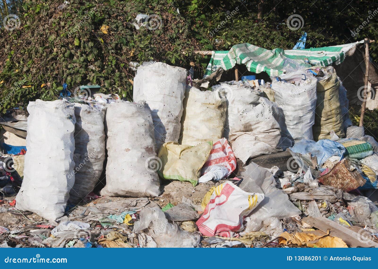Garbage Dump stock image. Image of recycling, garbage - 13086201