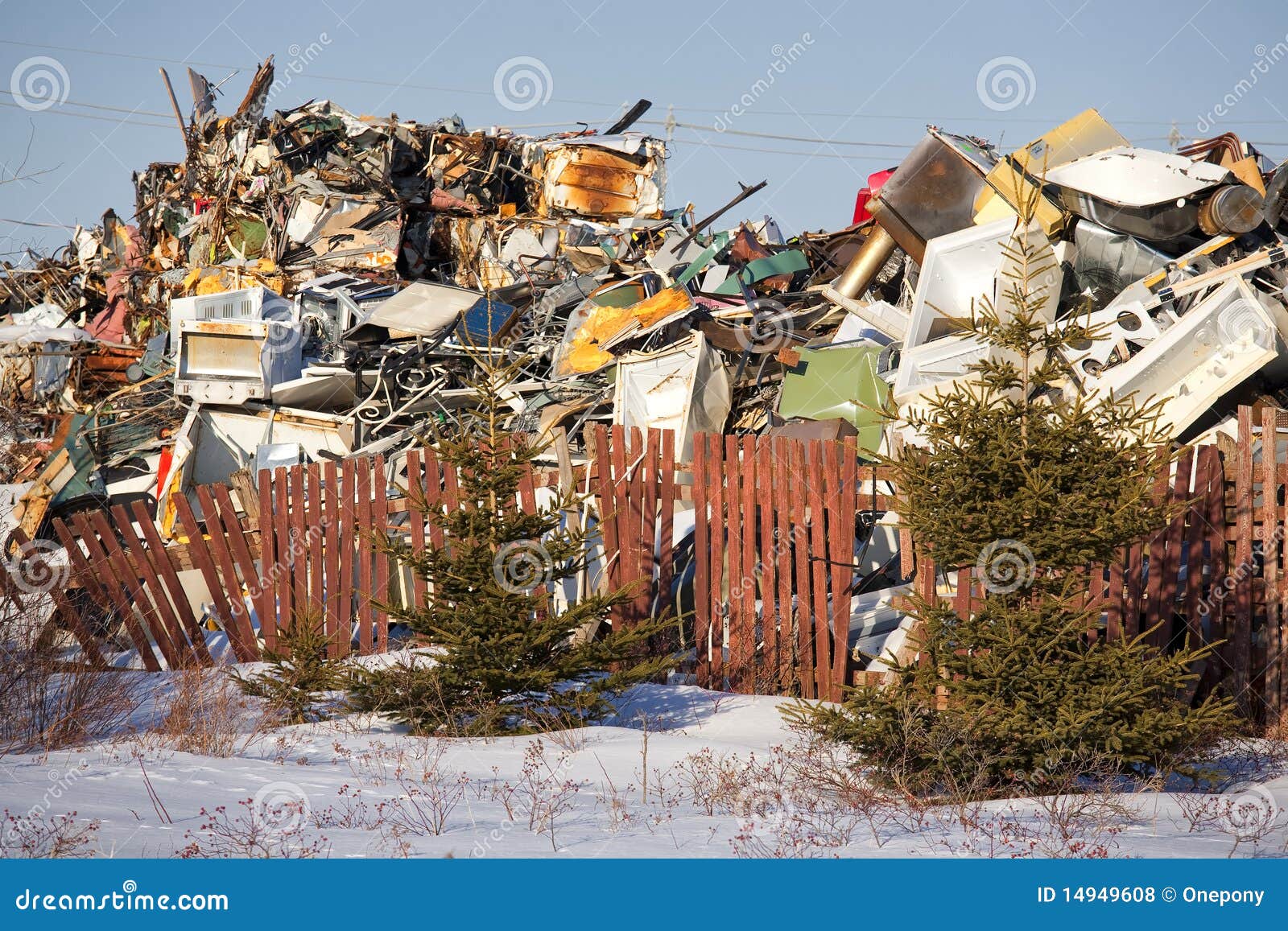 Garbage Dump stock photo. Image of broken, rotted, waste - 14949608