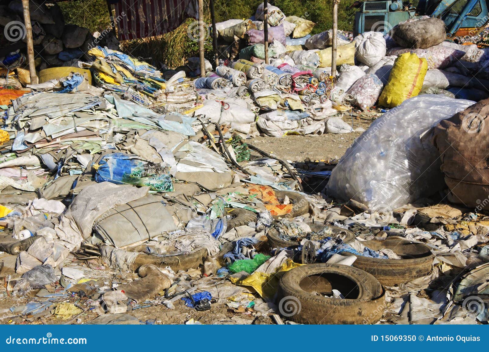 Garbage Dump stock photo. Image of container, trash, pollution - 15069350