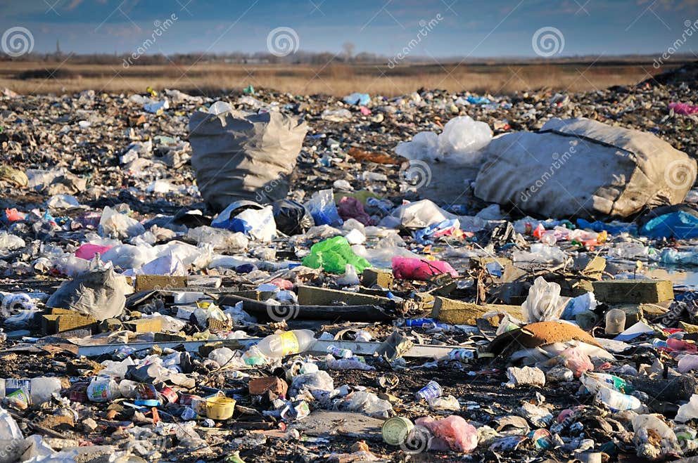Garbage dump stock image. Image of seagulls, dump, sanitation - 22995567