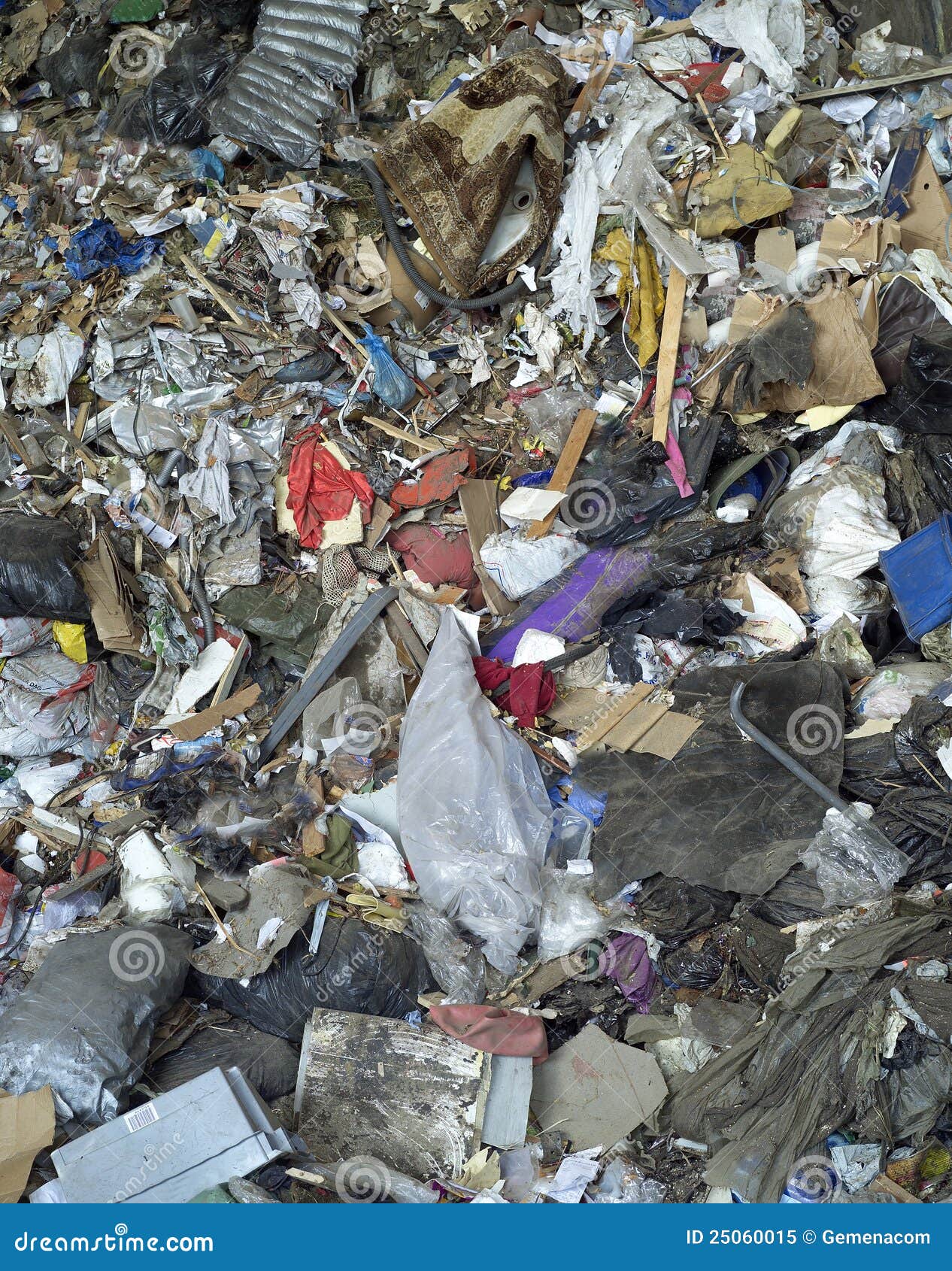 Garbage Dump stock image. Image of sewage, buried, pollution - 25060015
