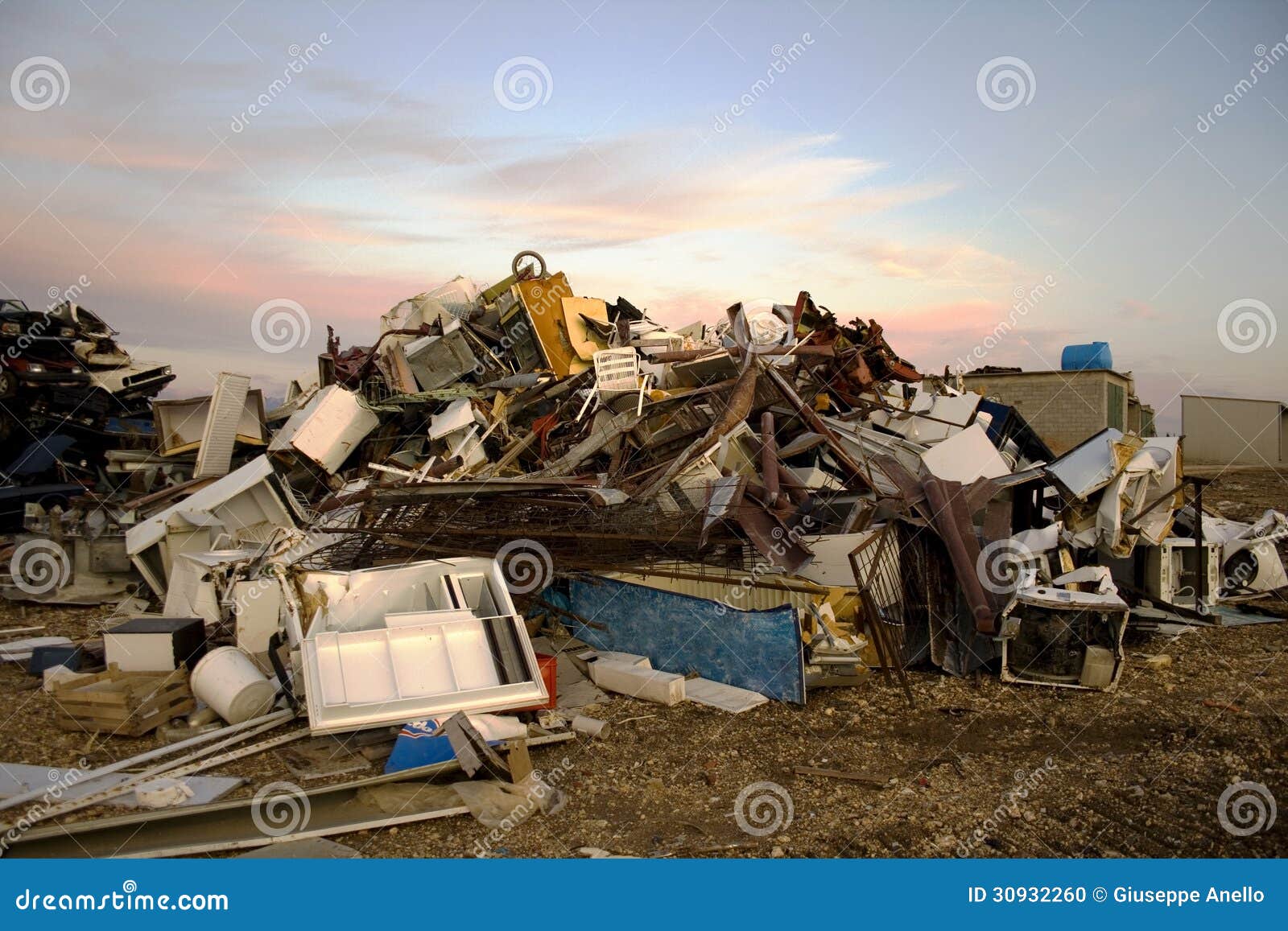 Garbage dump stock photo. Image of incinerators, filth - 30932260