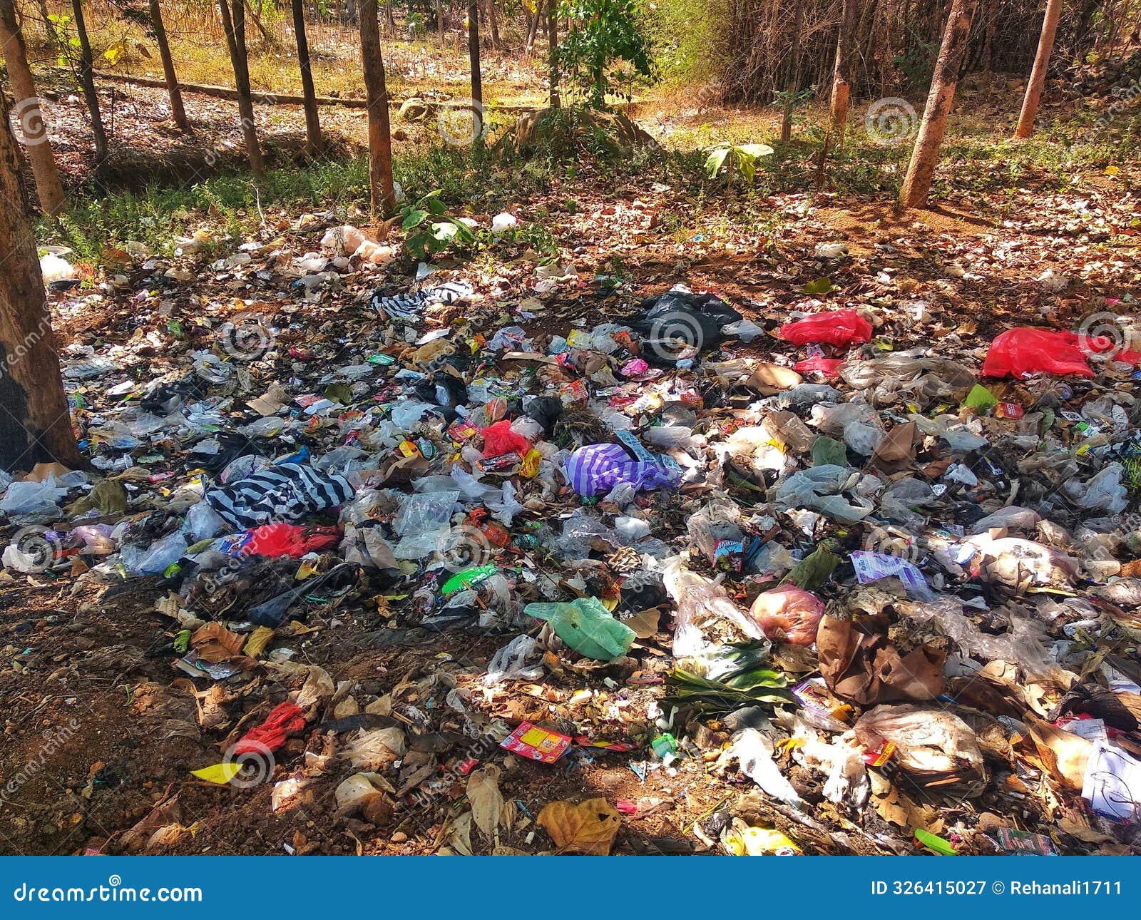 Forest Pollution Royalty-Free Stock Photography | CartoonDealer.com ...