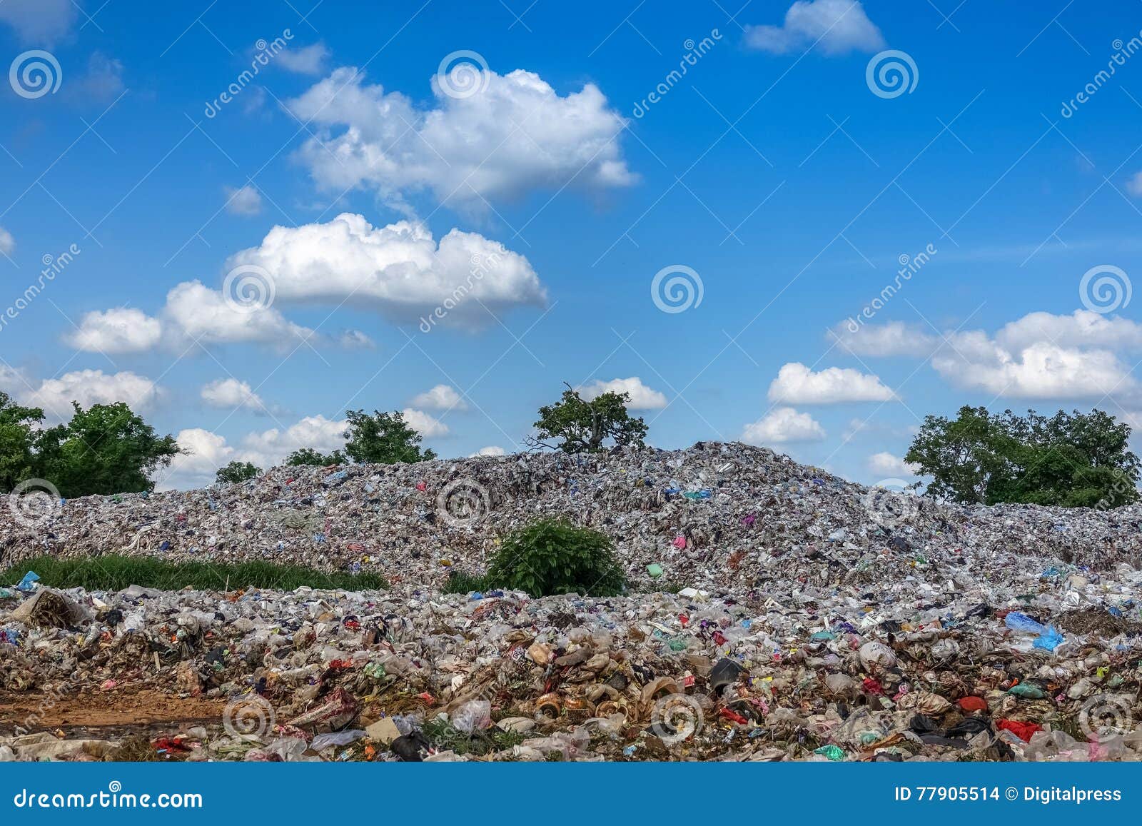 Garbage Dump stock photo. Image of recycling, refuse - 77905514
