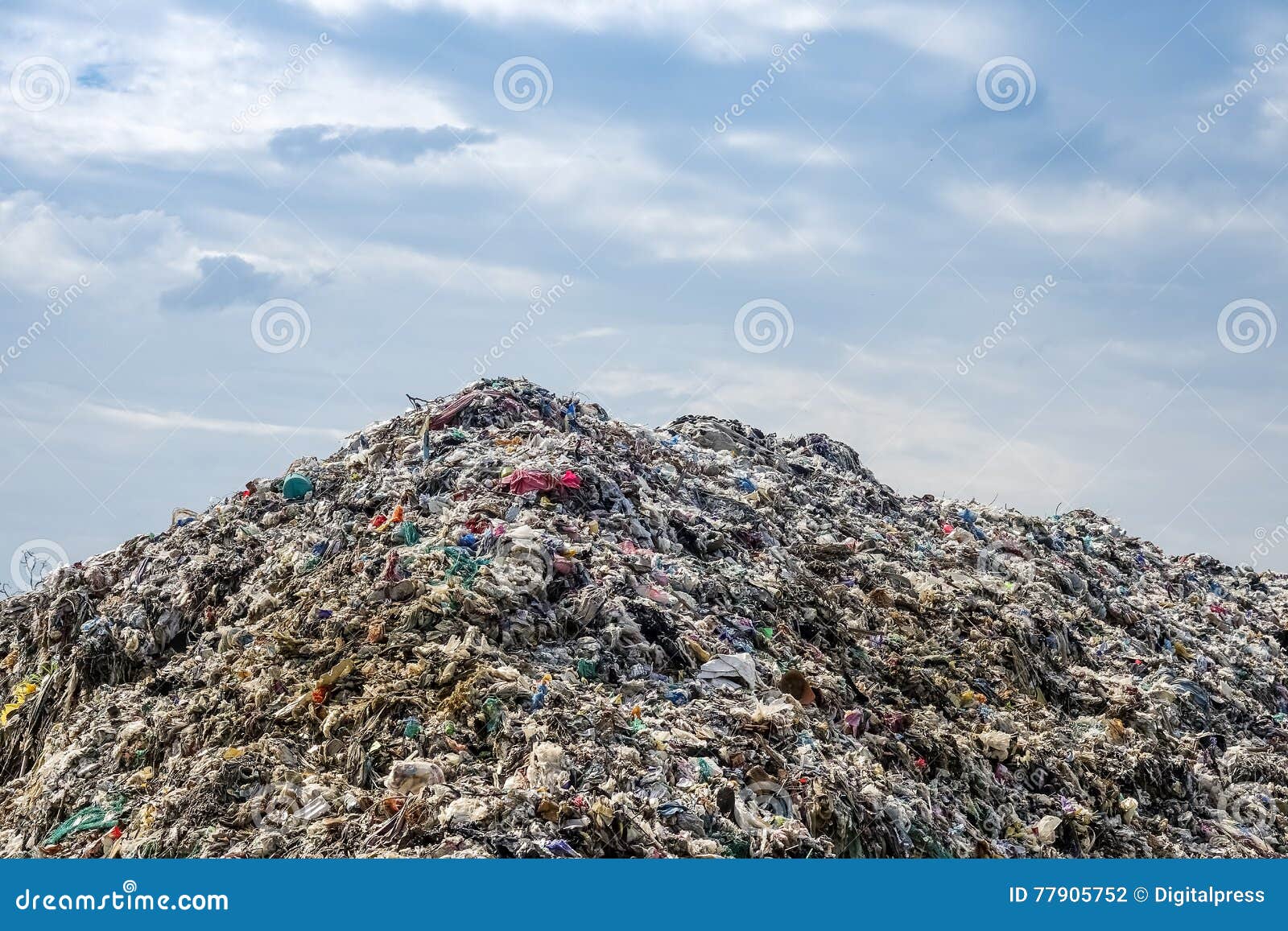 Garbage Dump stock photo. Image of industry, rubbish - 77905752