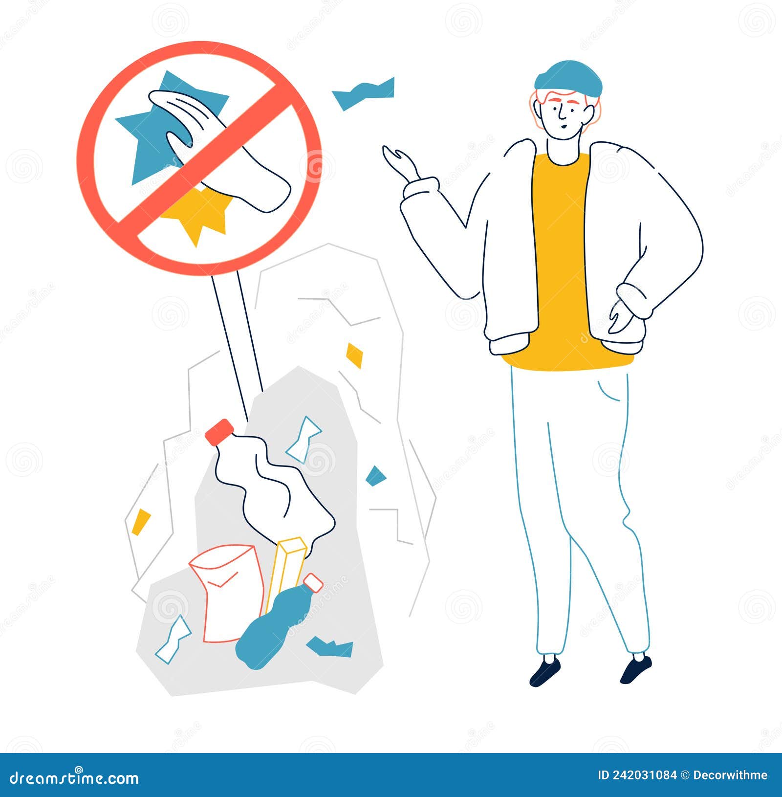 Irresponsible Consumerism Political Cartoon Royalty-Free Stock Image ...