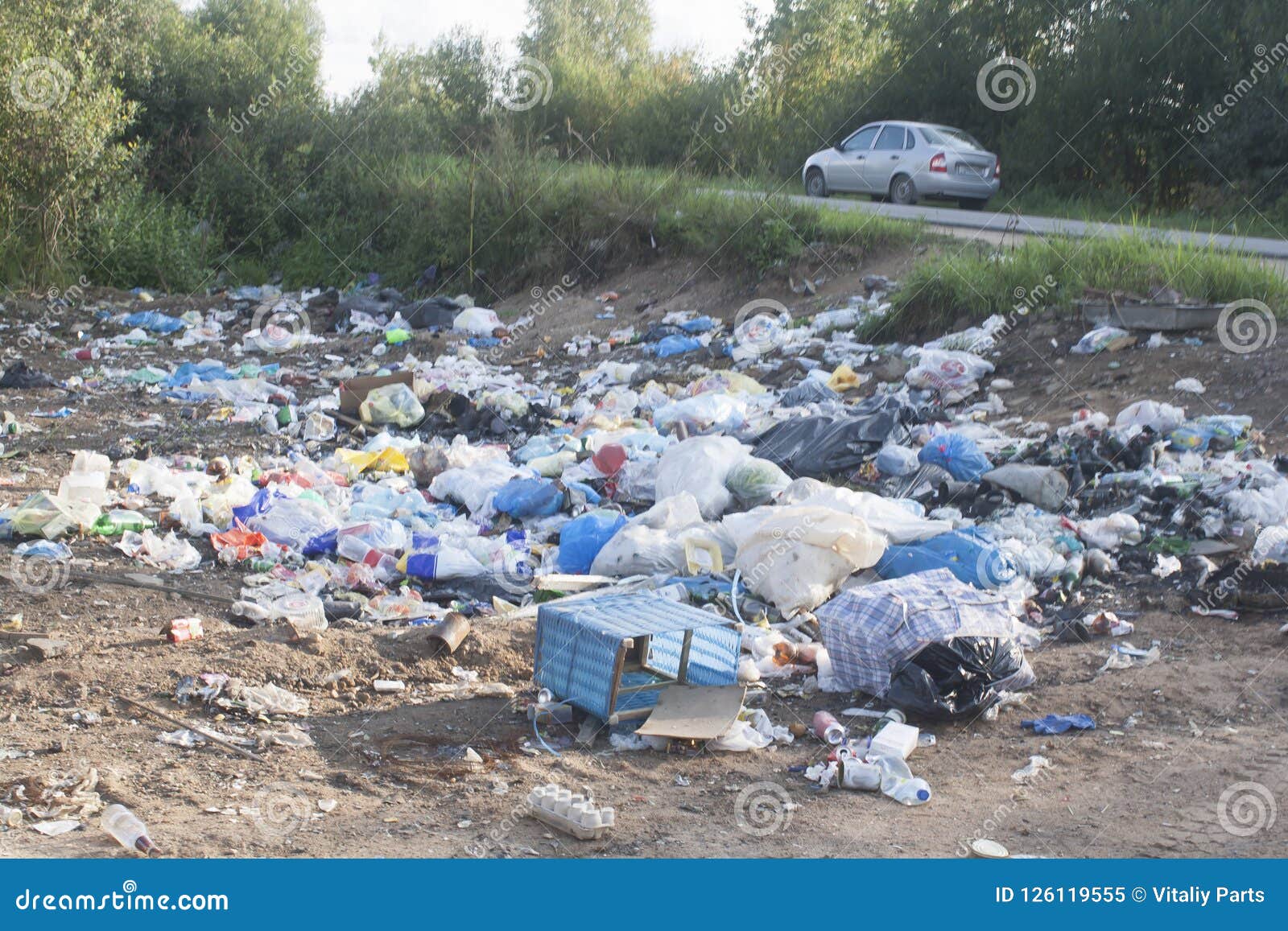 A garbage dump stock image. Image of environmental, rubbish - 126119555