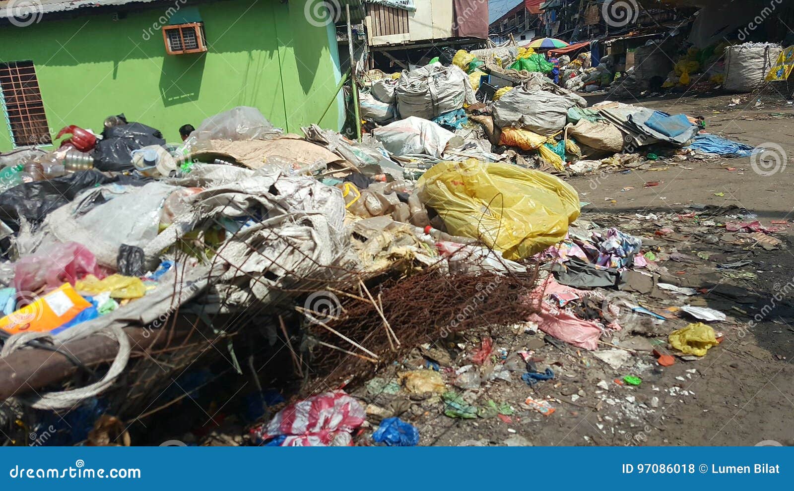 Garbage Dumped in the Neighborhood Stock Photo - Image of neighborhood ...