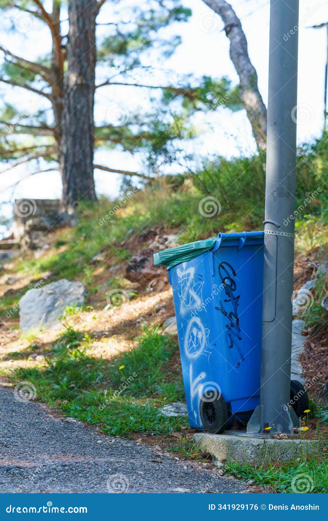 Garbage Ecology Caring for Nature Stock Photo - Image of park, backyard ...