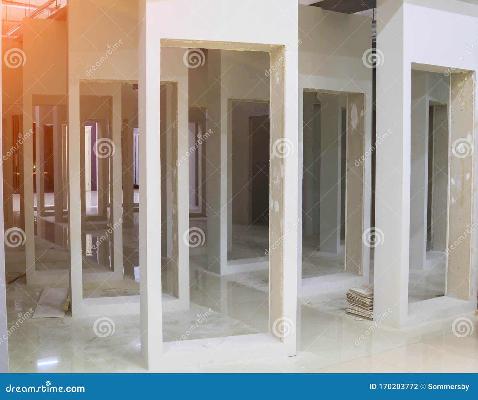 Garbage and Empty Frames with Openings from Under Removed Samples of ...