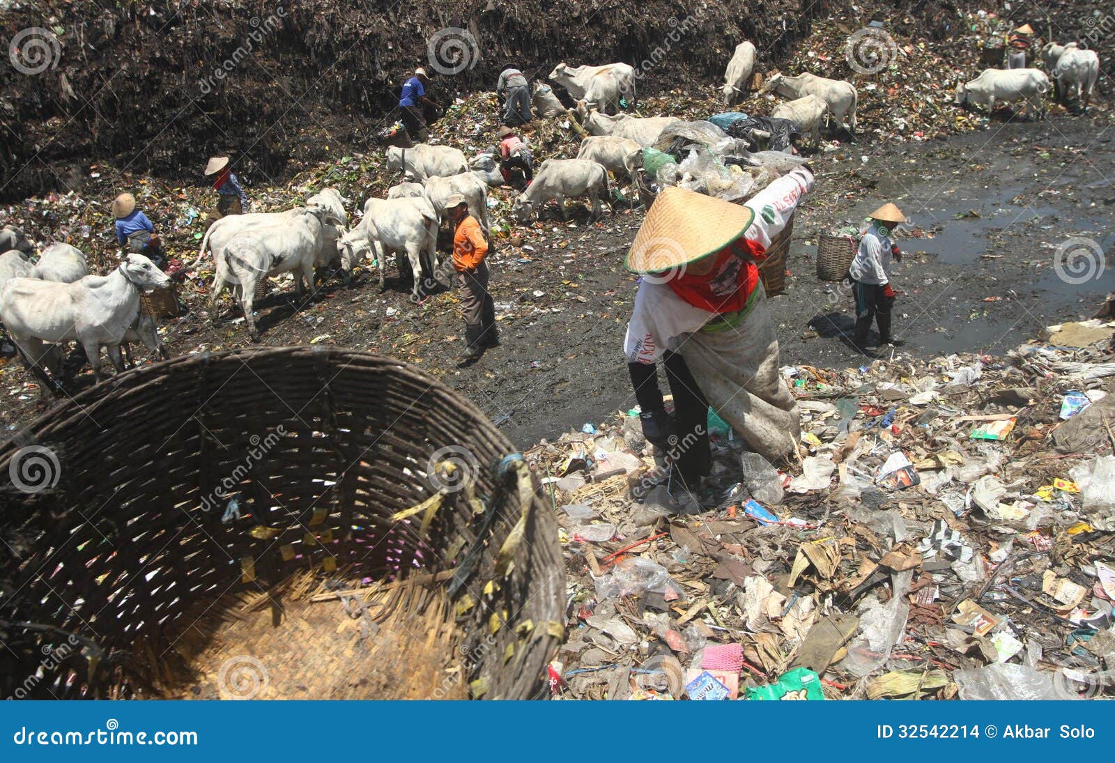 Garbage final landfill editorial stock image. Image of garbage - 32542214