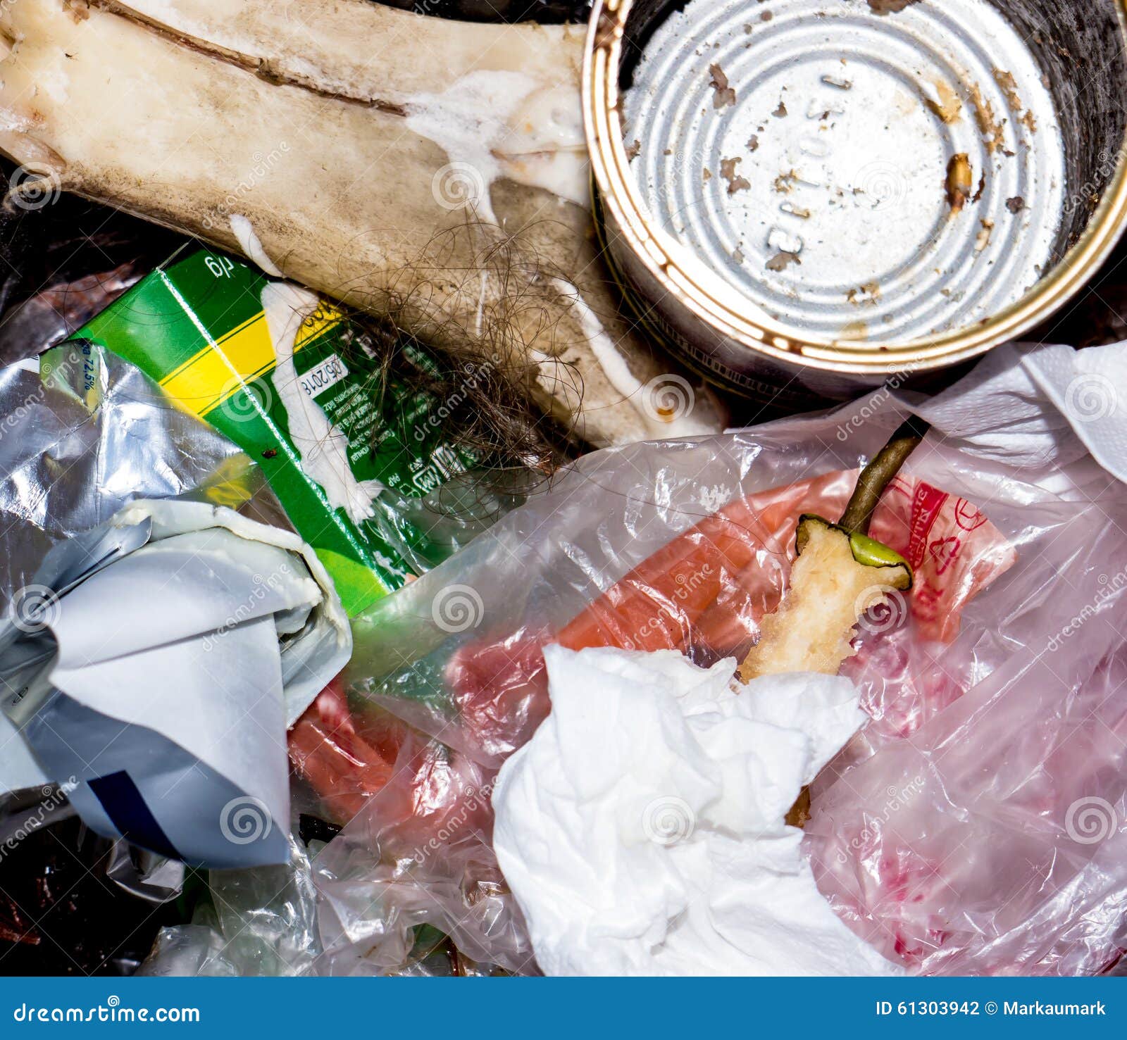 Garbage. stock photo. Image of leftovers, stub, leavings - 61303942