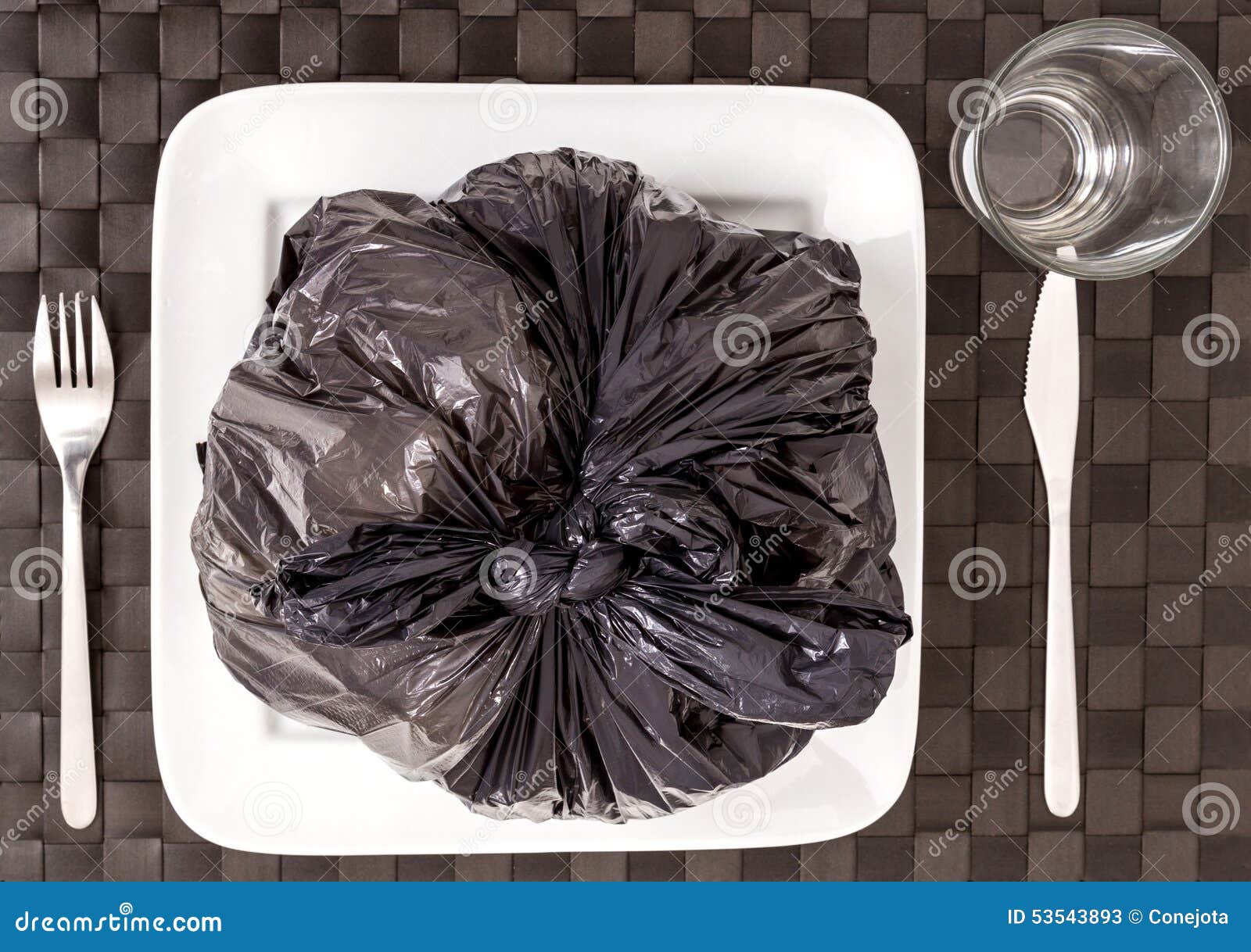 Garbage food stock image. Image of dirty, manipulation - 53543893