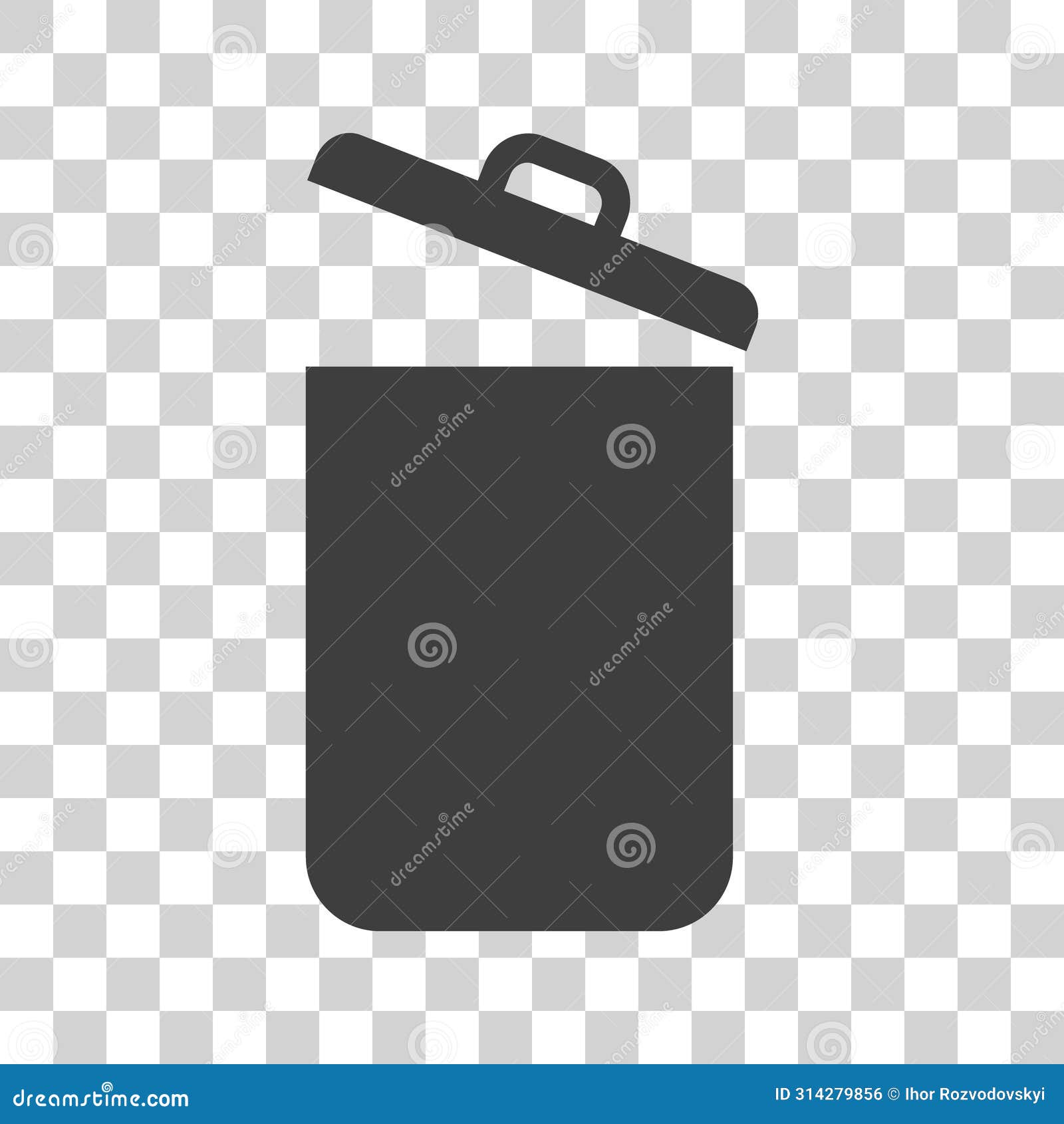 Garbage Icon. Garbage Symbol on White Background Stock Vector ...