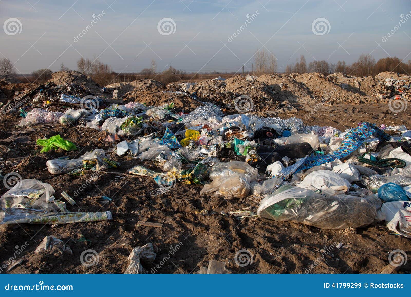 Garbage on the landfill editorial stock image. Image of garbage - 41799299