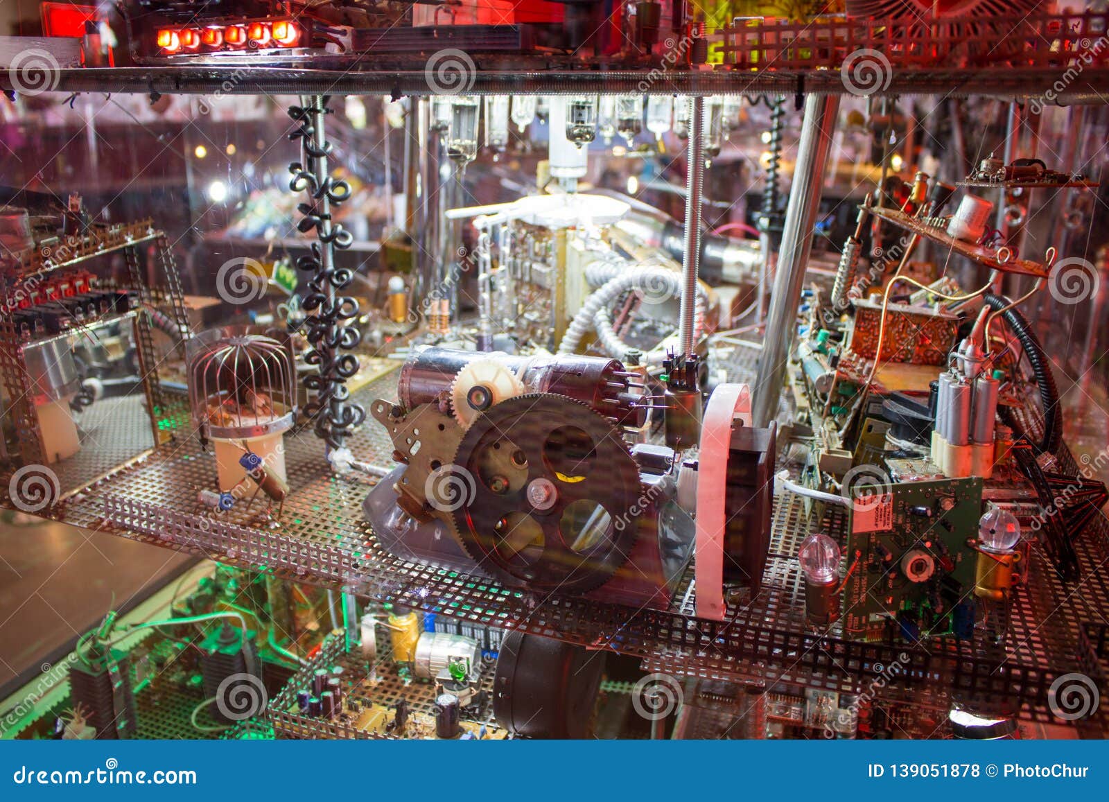 GARBAGE MUSEUM `MU-MU`, RUSSIA - OCTOBER 2016: Exhibits of the Museum ...