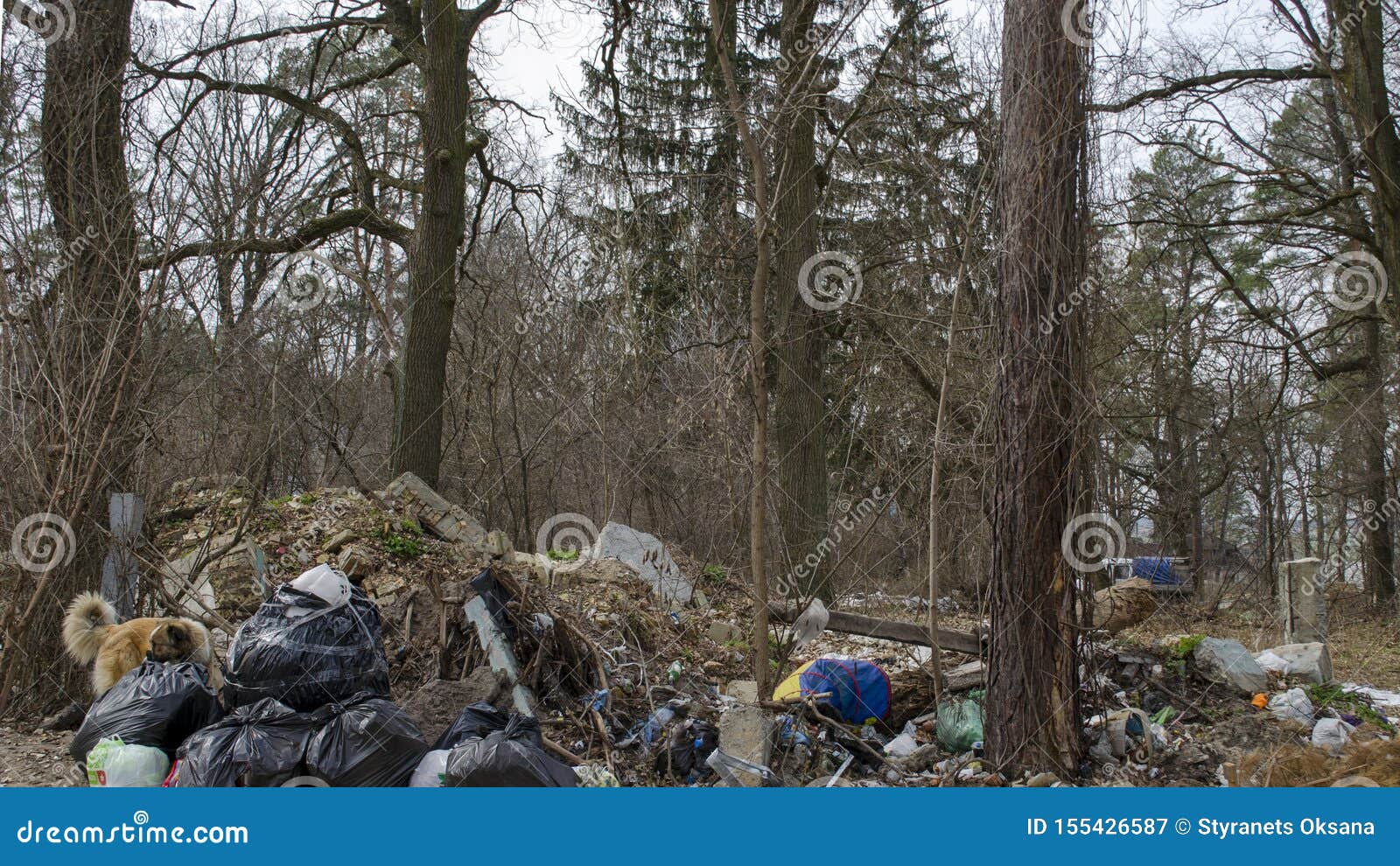 Garbage from Building Materials Stock Image - Image of industry ...