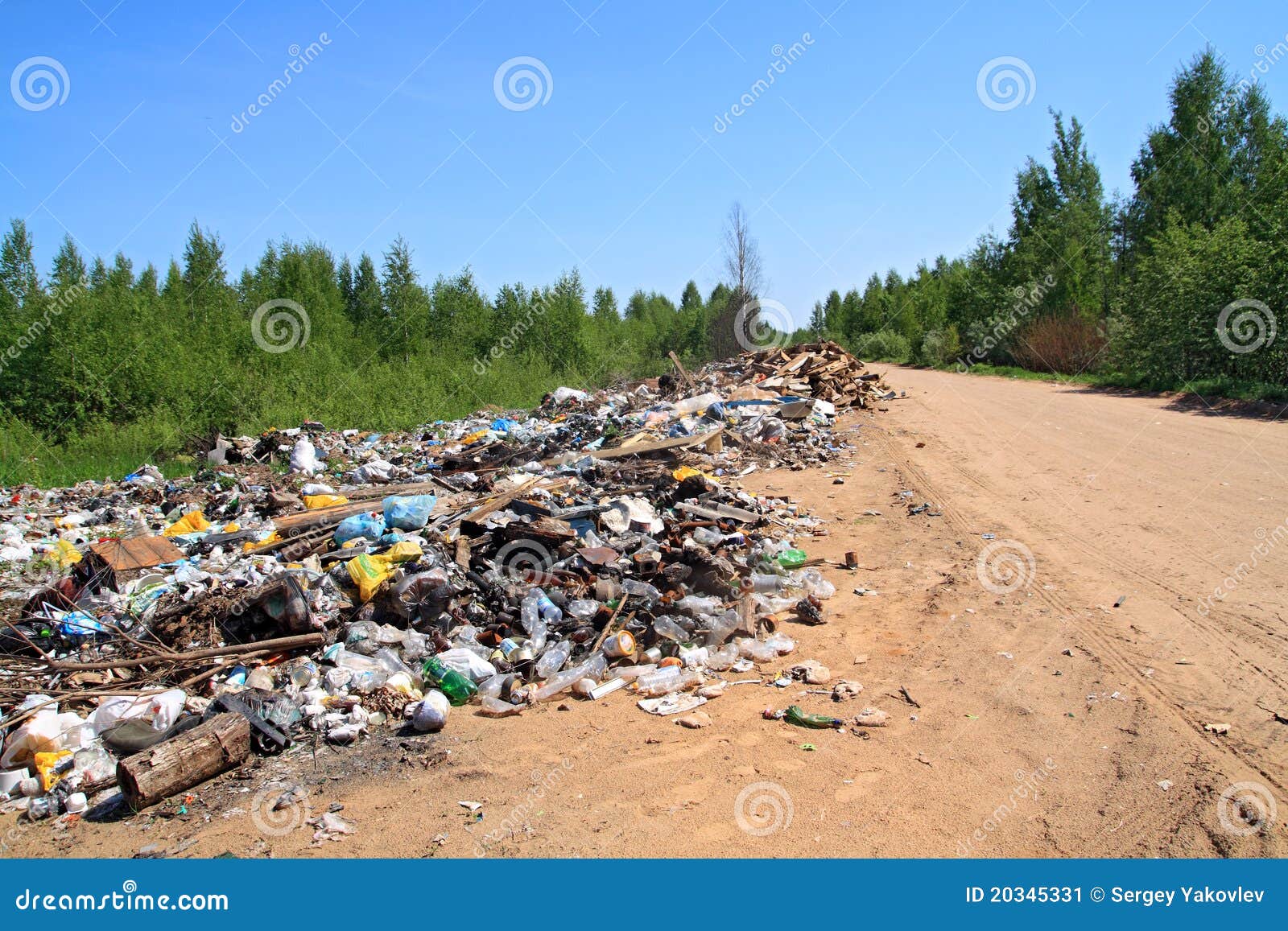 Garbage pit stock image. Image of package, reclining - 20345331
