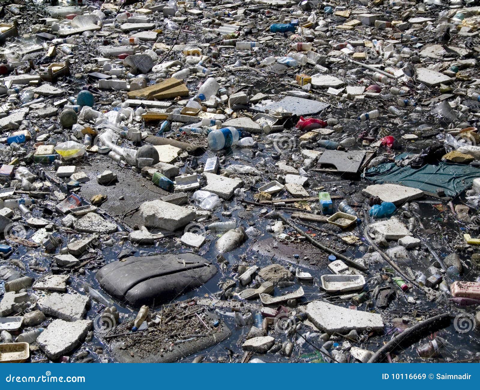 Garbage puddle stock image. Image of environment, freezer - 10116669