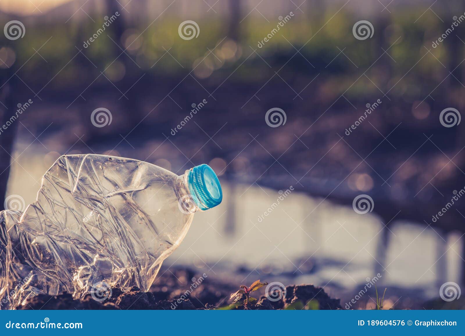 Garbage in the River is Destroy the Environment. World Environment Day ...