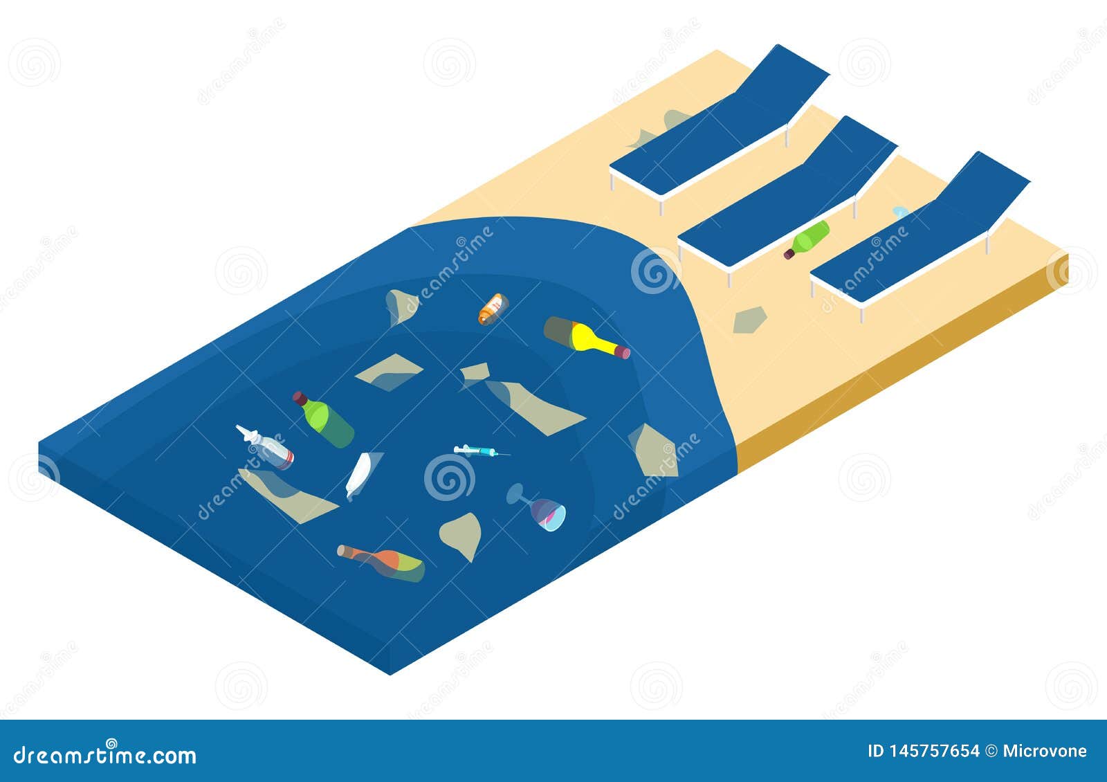 Air Pollution Isometric Flowchart Vector Illustration | CartoonDealer ...