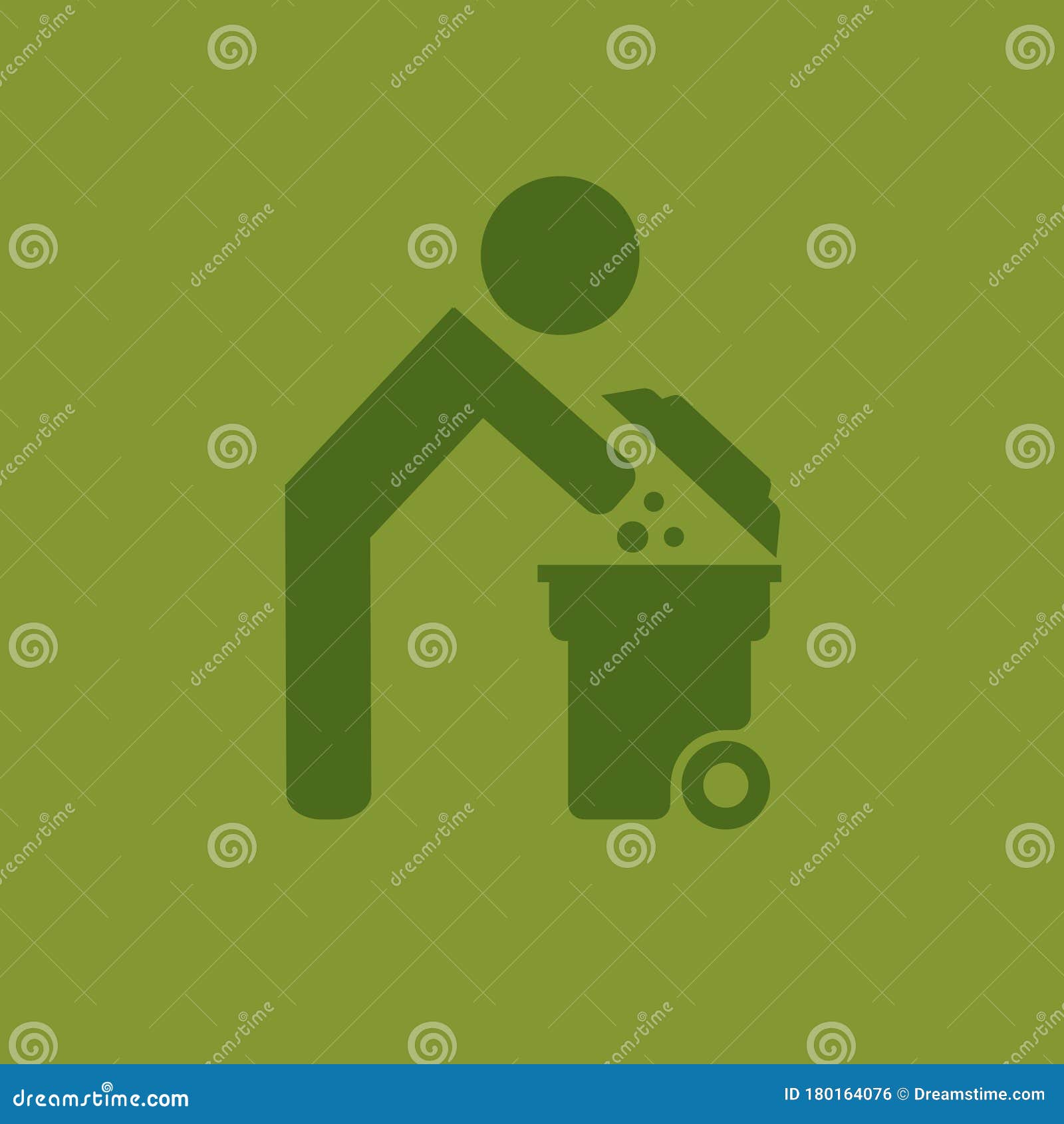 Garbage Symbol Vector Illustration | CartoonDealer.com #89767560