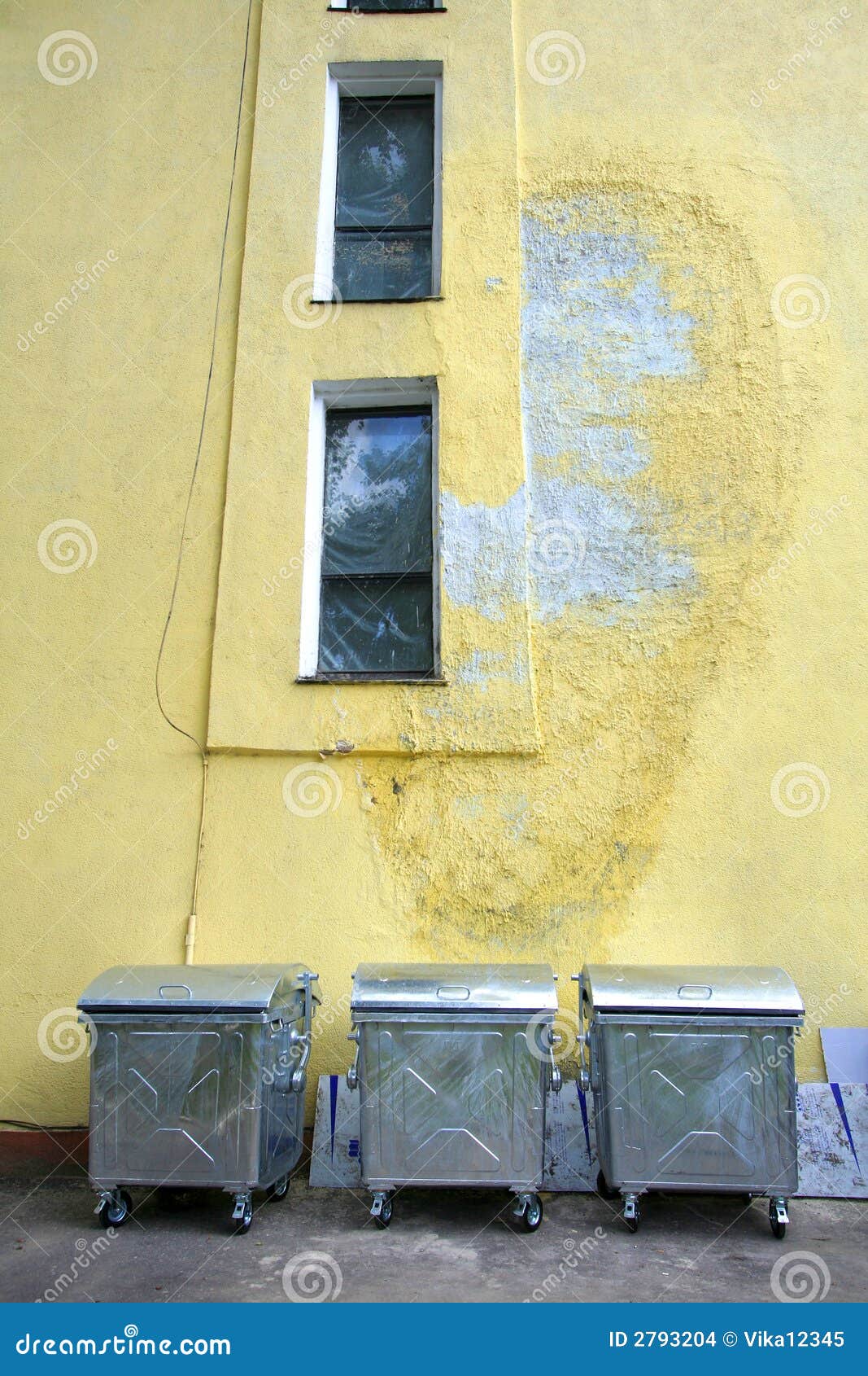 Garbage tank stock photo. Image of full, orange, frame - 2793204