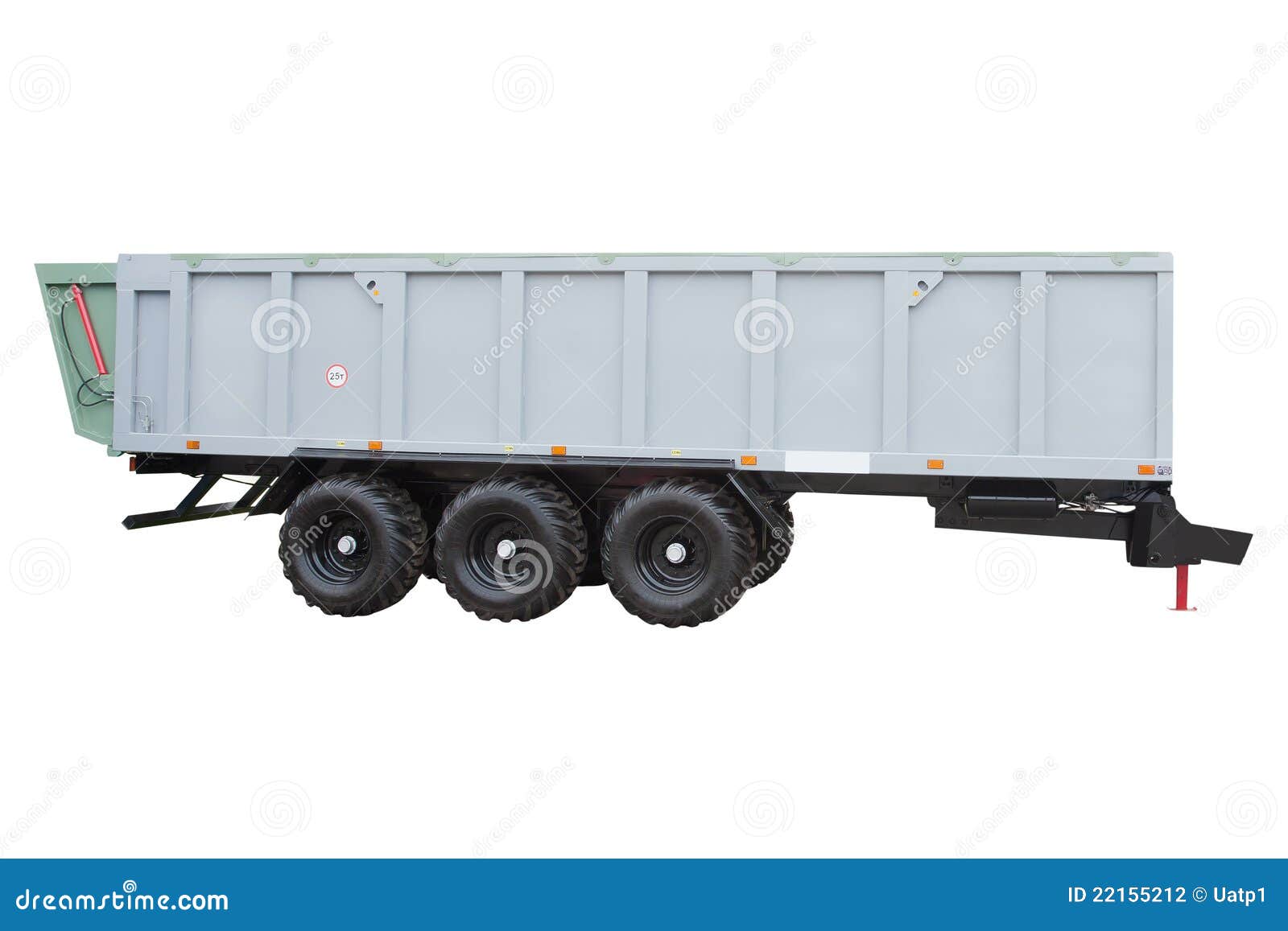 Garbage trailer stock photo. Image of order, environmental - 22155212