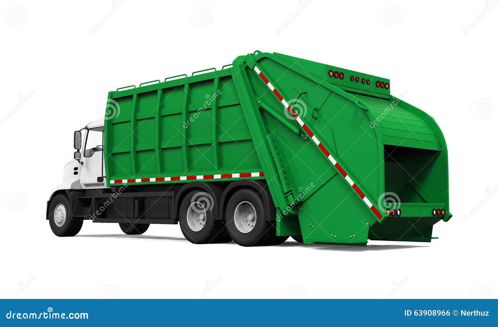 Garbage Truck stock photo. Image of industry, environment - 63908966