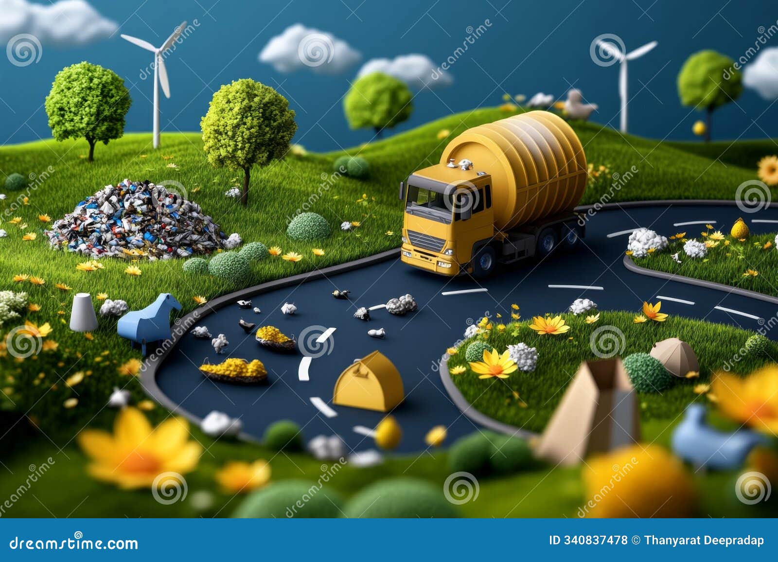 Efficient Waste Sorting Facility Using Conveyors To Separate Different ... Efficient Waste Sorting Facility Using Conveyors To Separate Different ...