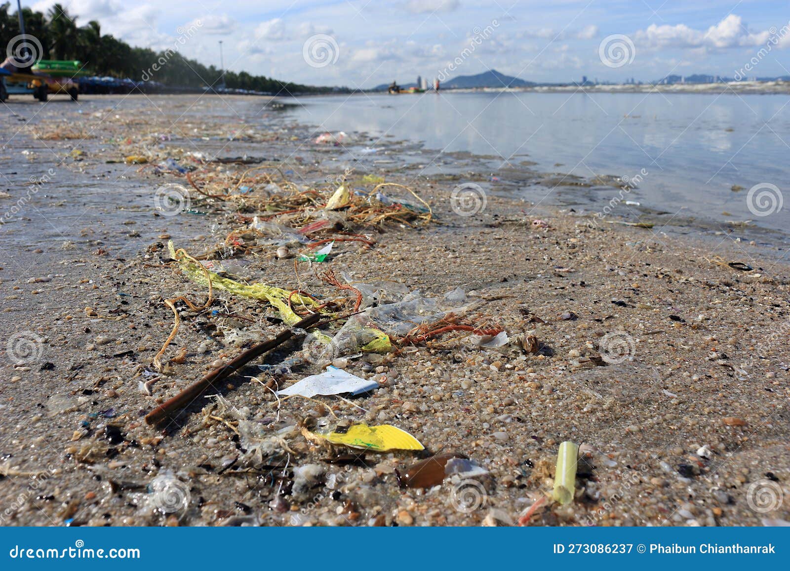 Garbage from the sea. 3 stock image. Image of shore - 273086237