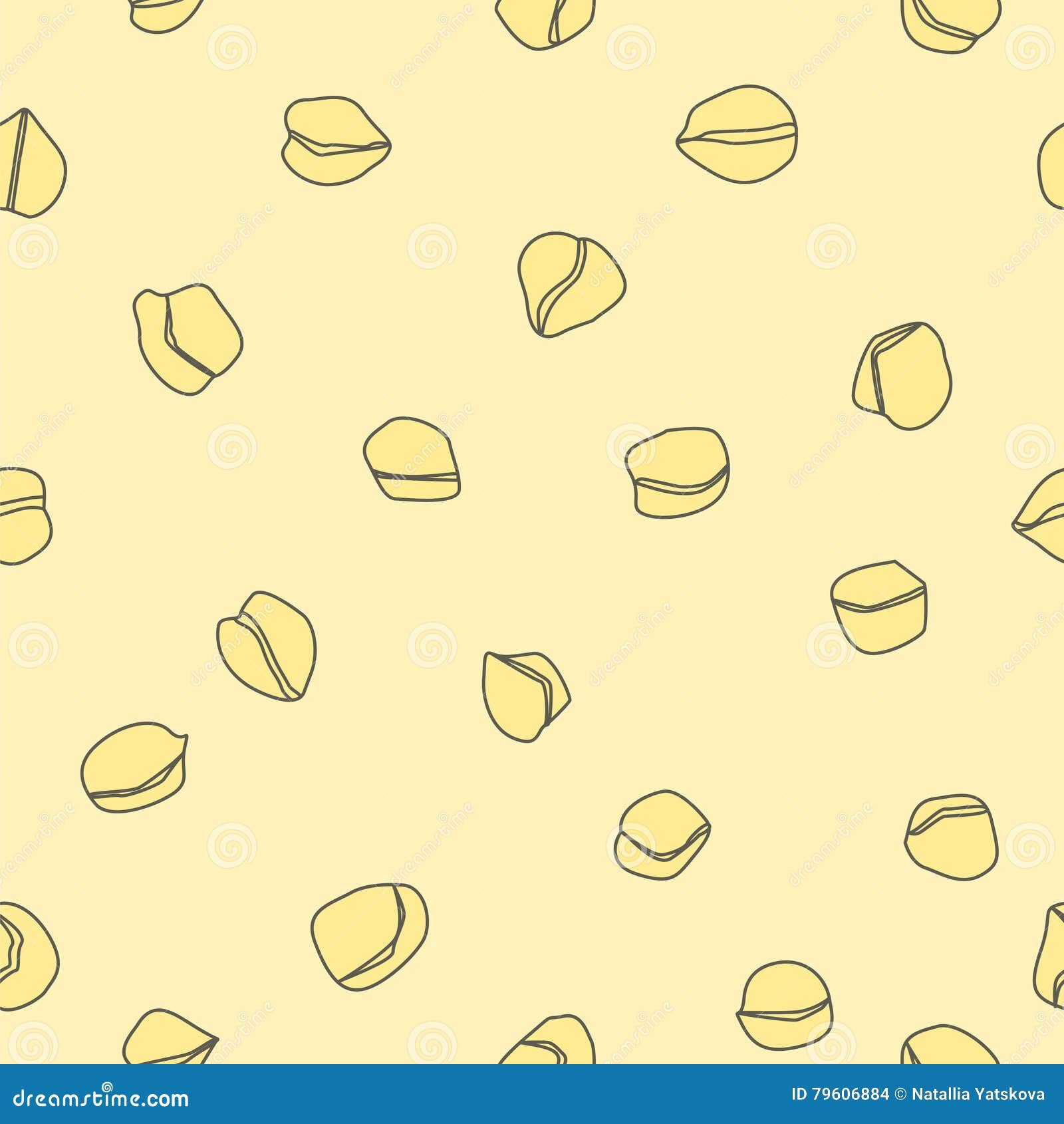 Garbanzo ilustración del vector. Ilustración de planta - 79606884