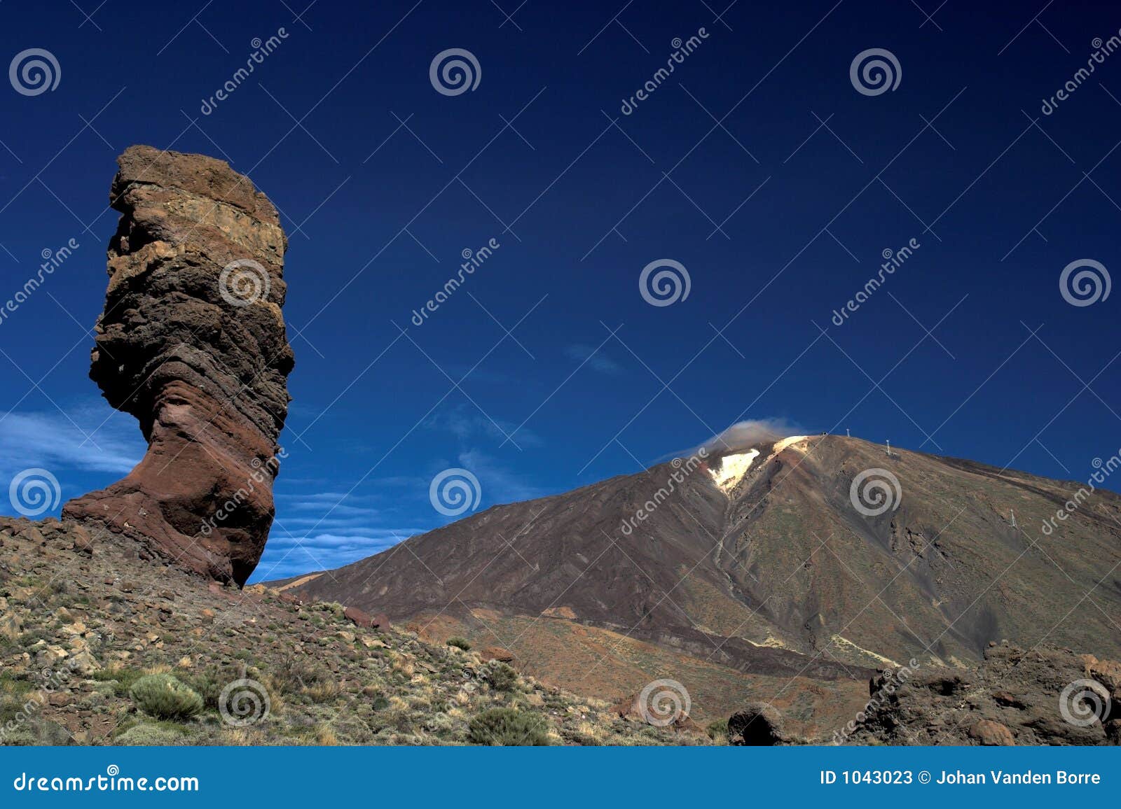 Teide Volcano Is The Highest Volcano In Spain. Teide National Park ...