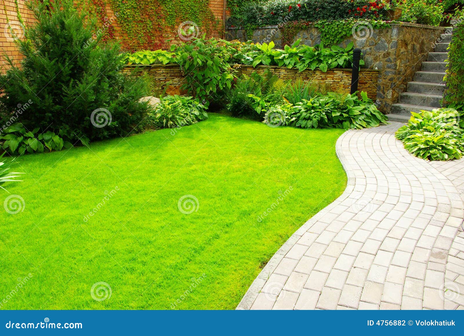 Garden stock photo. Image of texture, park, stone, beautiful - 4756882